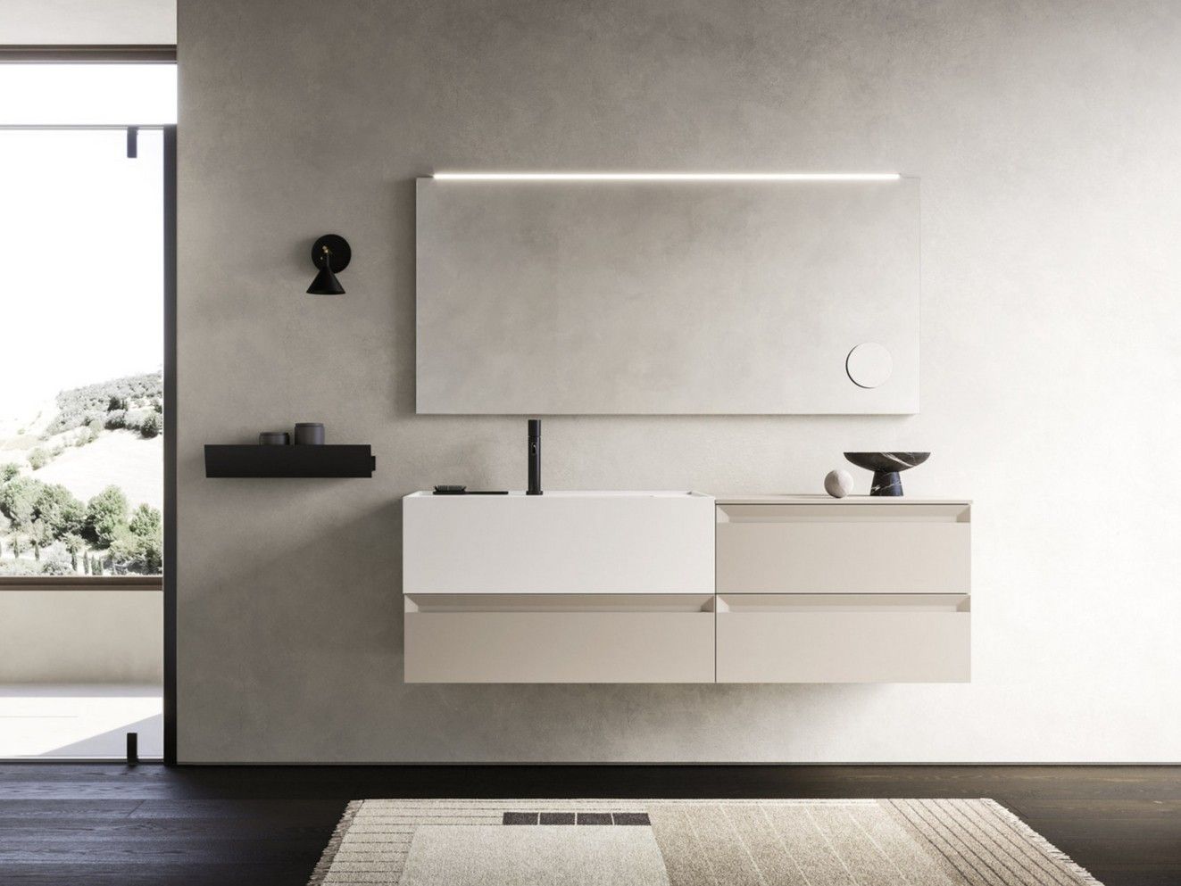 FOLD 04 Mueble bajo lavabo By Arbi Arredobagno