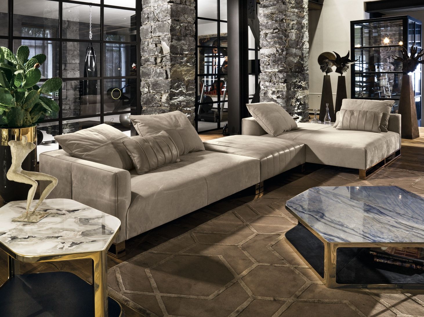 FOLD | Modular sofa Loveluxe 2018 – Illusion collection Collection By ...