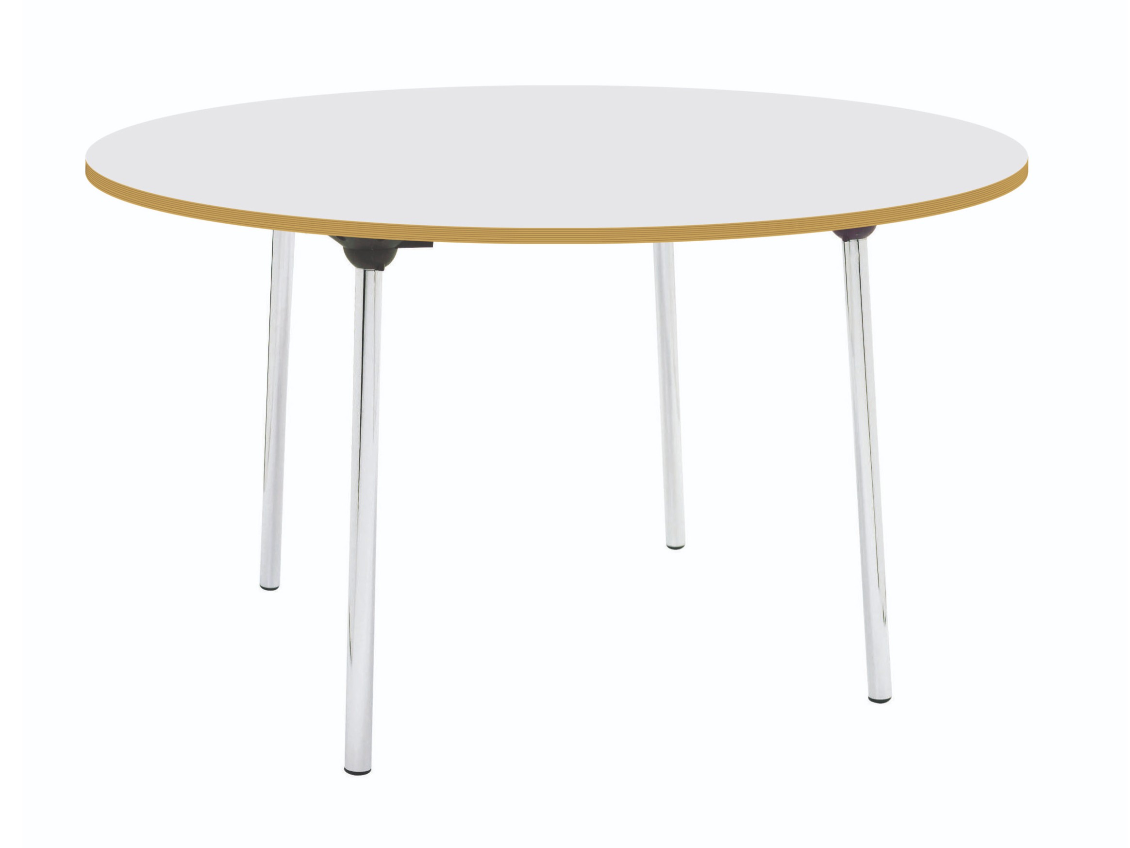 FOLD | Round office desk Folding round beech office desk By SELLEX ...