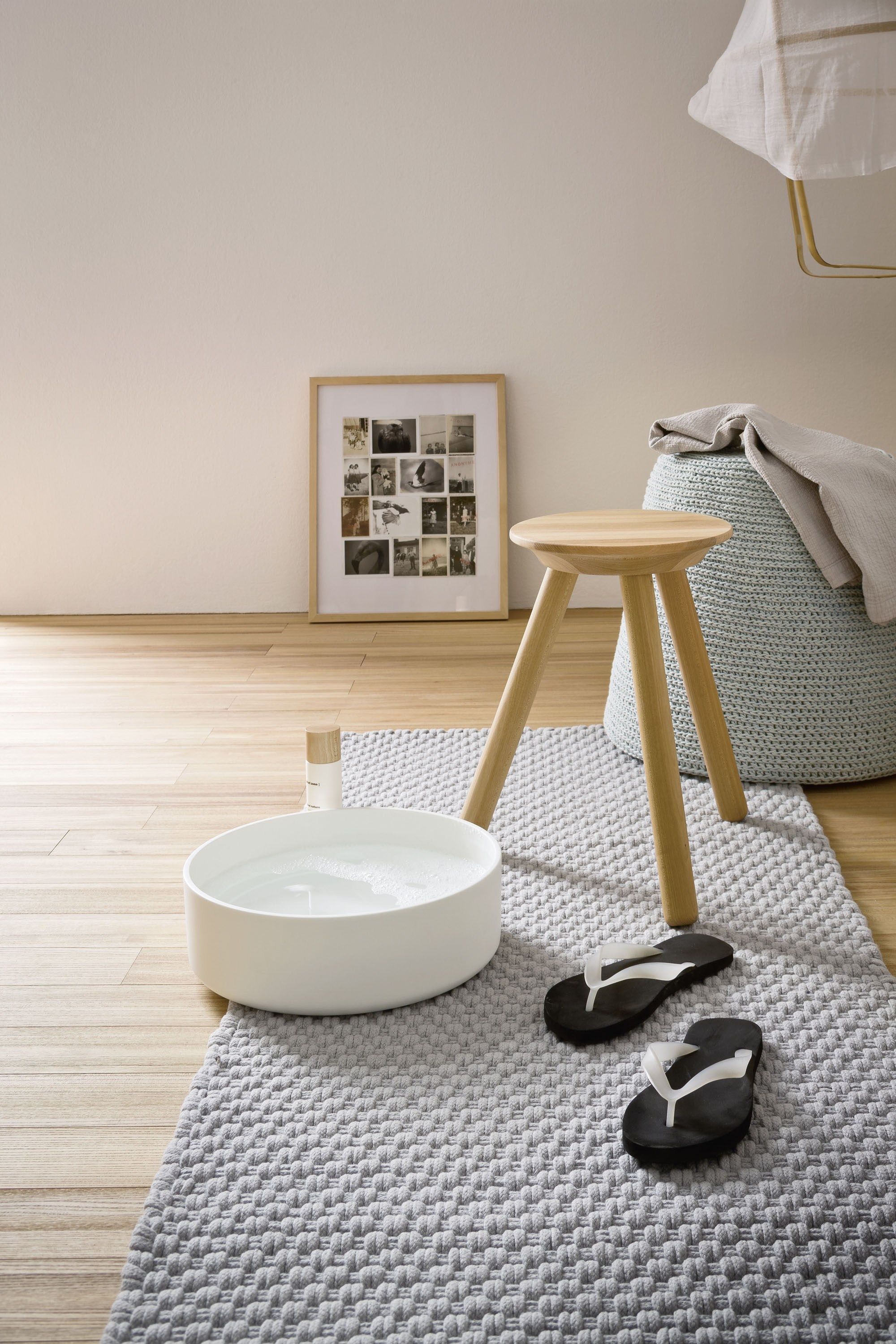 Wooden bathroom stool FONTE | Bathroom stool Fonte Collection By Rexa ...