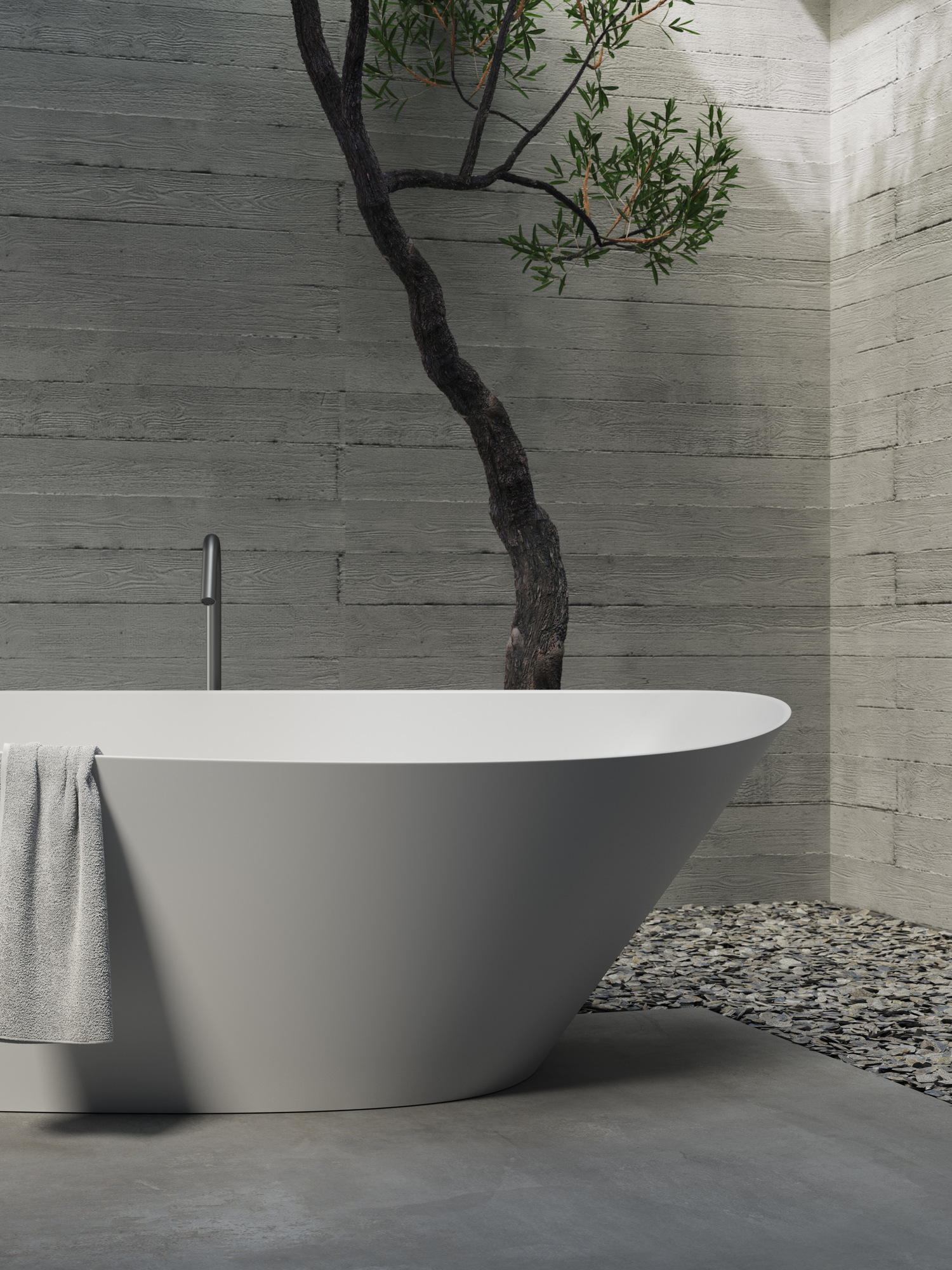 FONTE | Freestanding bathtub Fonte Collection By Rexa Design design ...