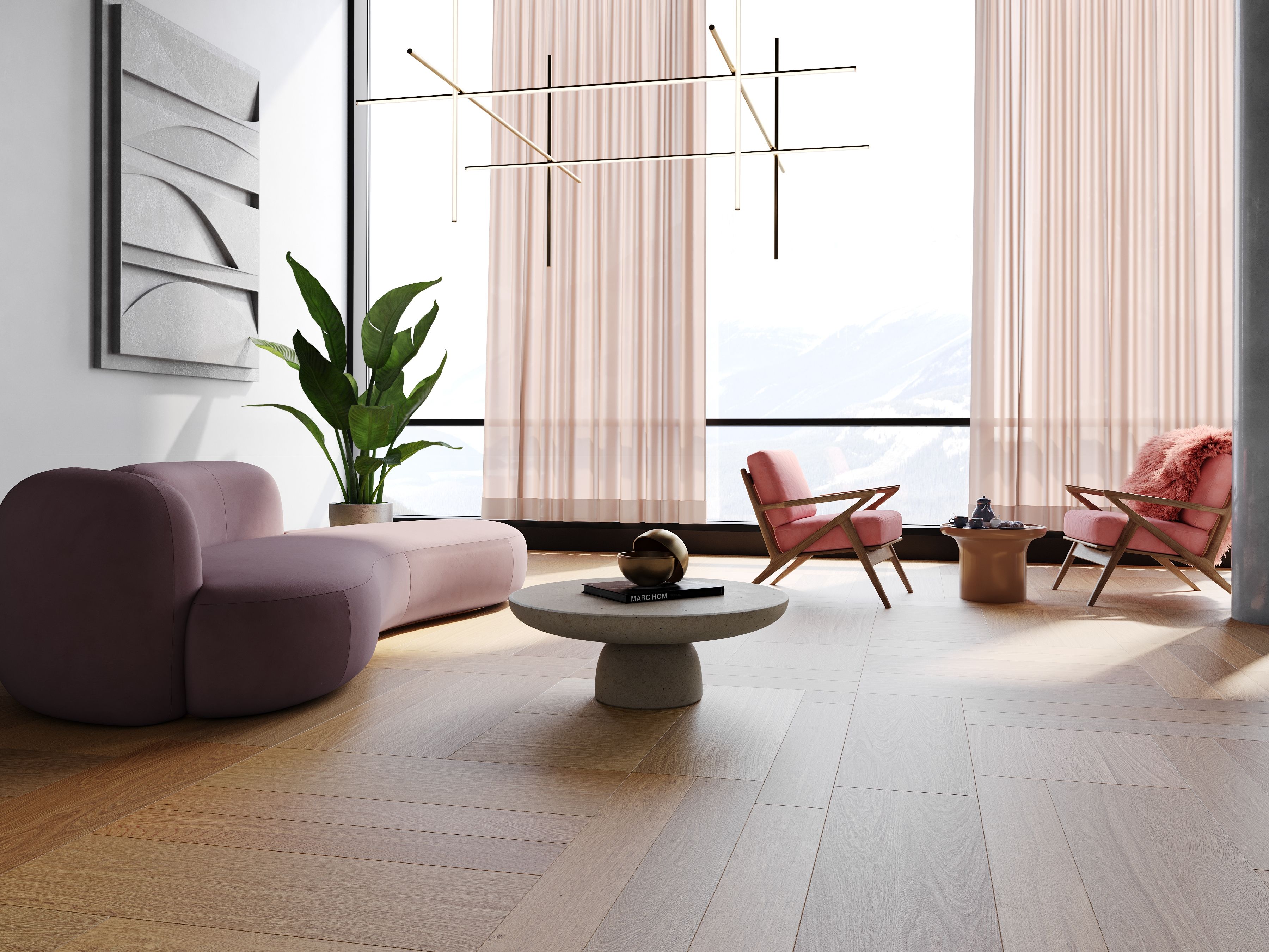 FOXTROT CIVITA revêtement de sol By Listone Giordano design Matteo Nunziati