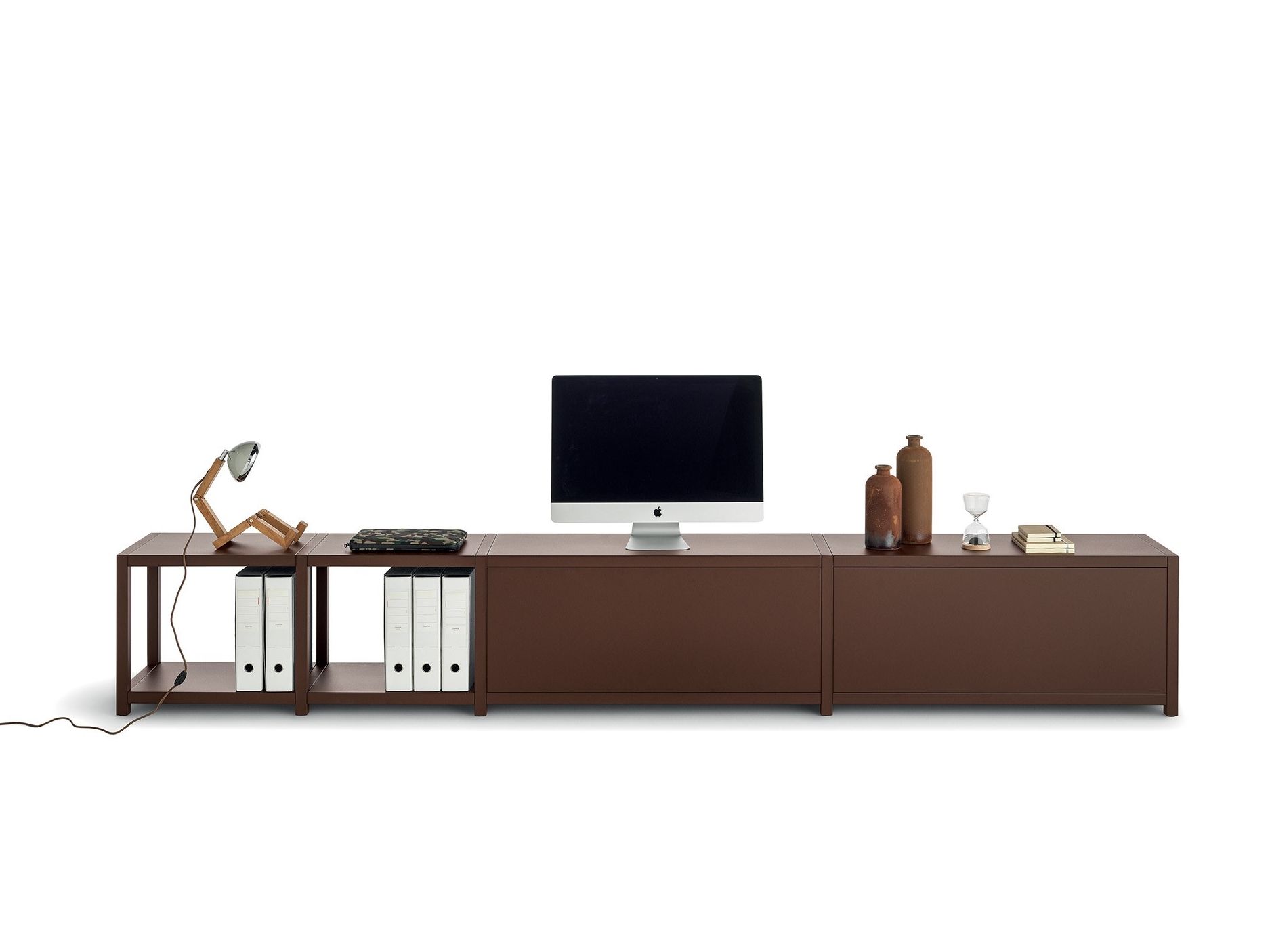 FRAME Modular metal TV cabinet By Fantin | design Salvatore Indriolo