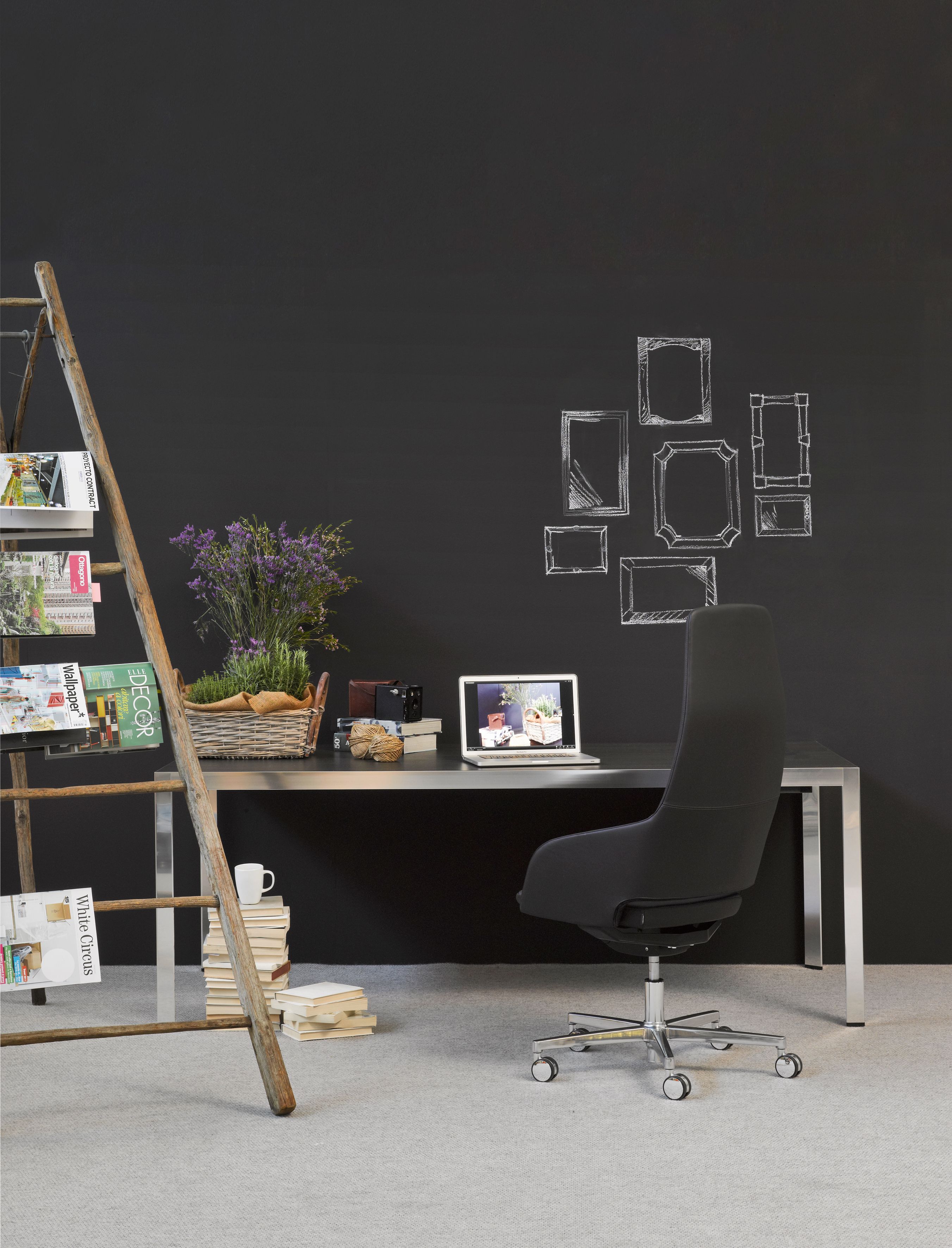 FRAME EVO + EXECUTIVE | Rectangular office desk Frame + Collection By ...
