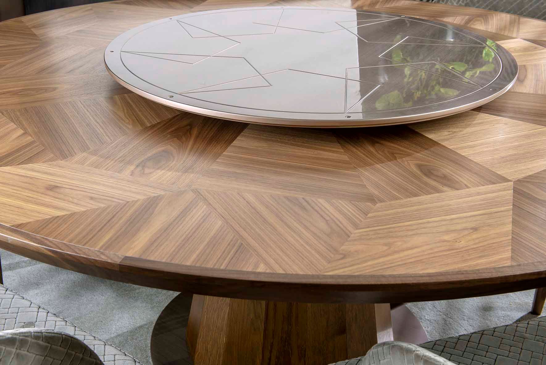 LEONARDO Round table By Arte Brotto
