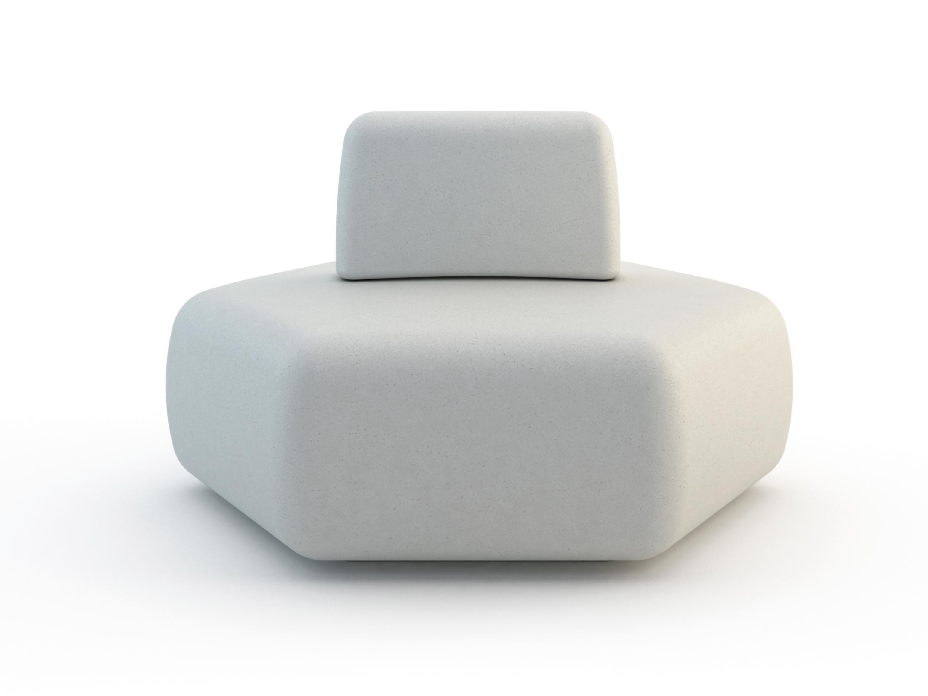 FRANK | Bench with back Sectional HPC bench with back By Metalco ...