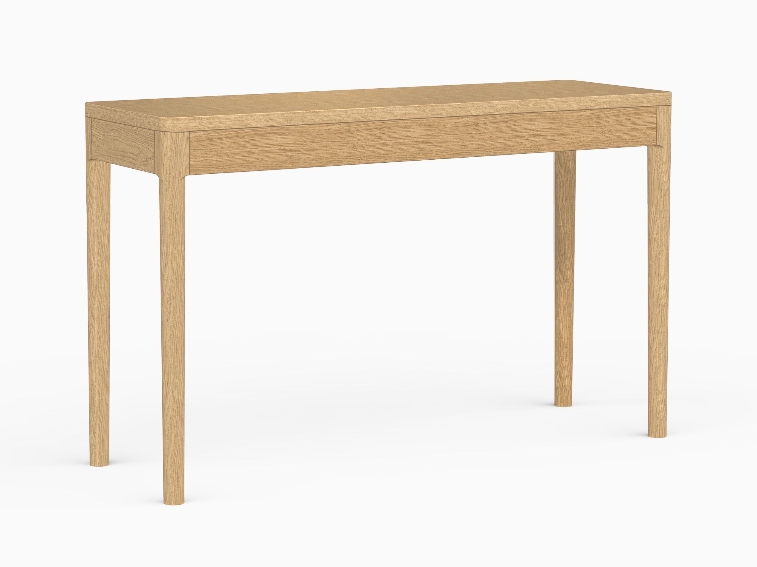 FRONT Rectangular oak console table with drawers By MOR DESIGN | design ...