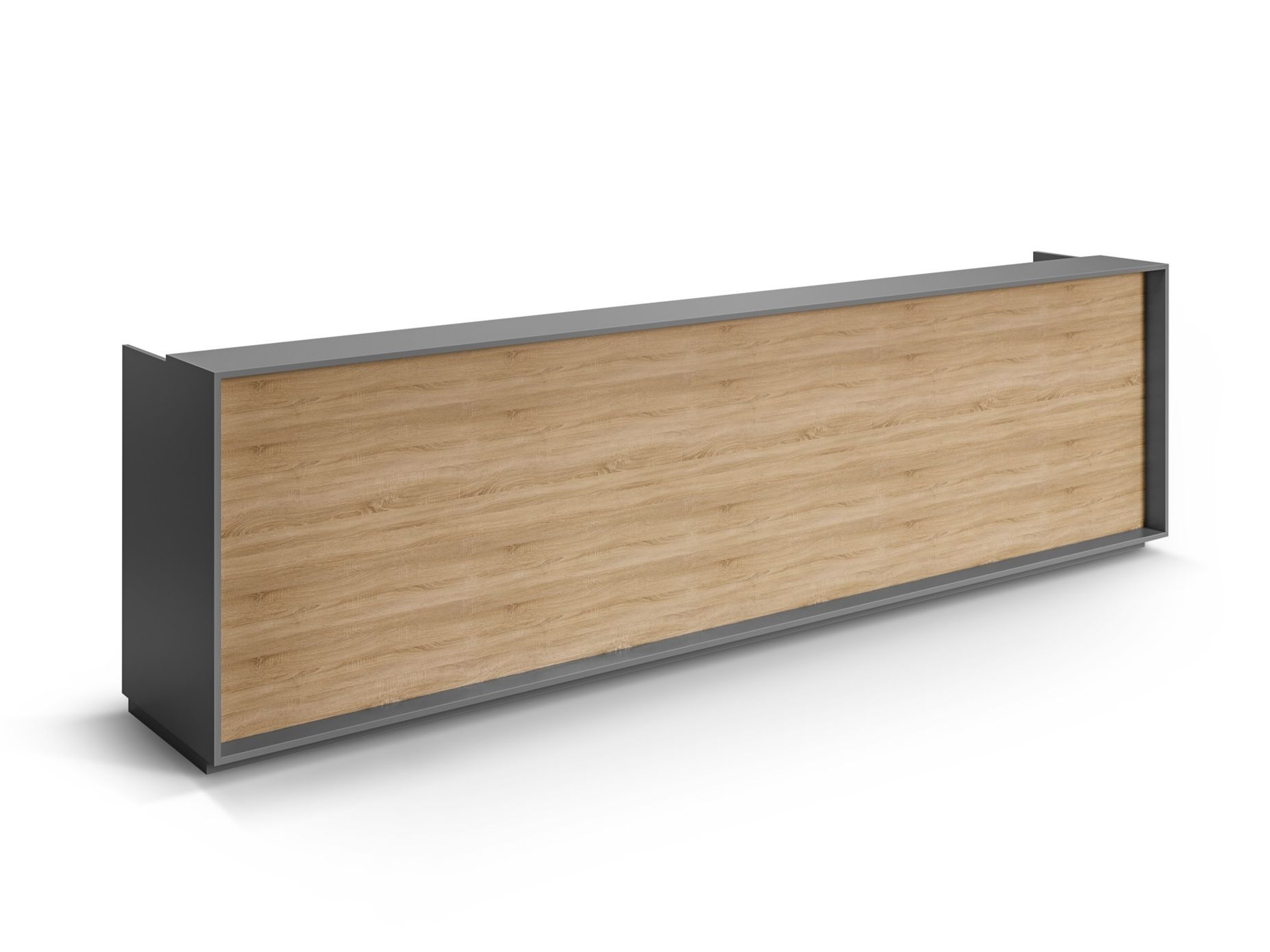 Melamine reception desk FUNCTIONAL By GES Group