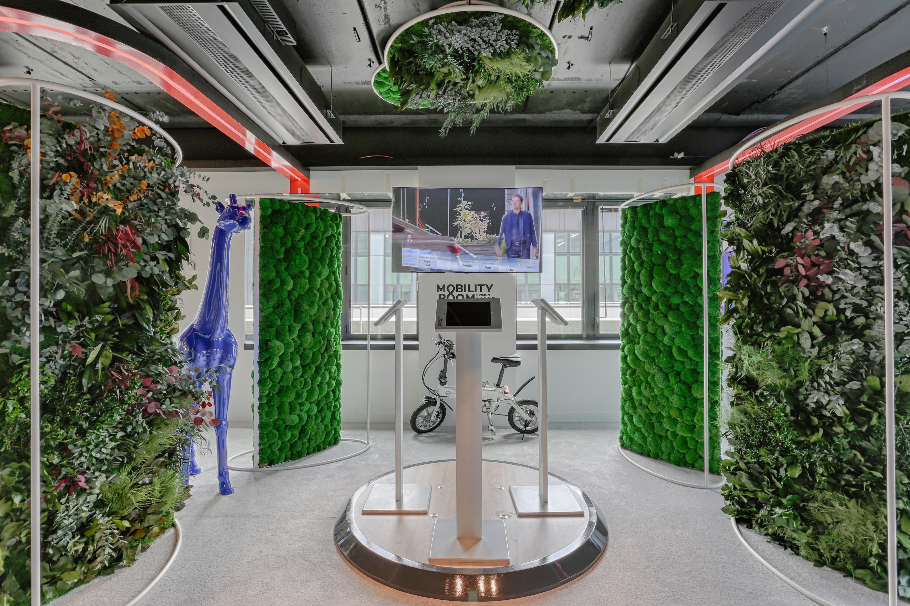 Muro vegetal de plantas estabilizadas G-DIVIDER Colección G-Line By ...