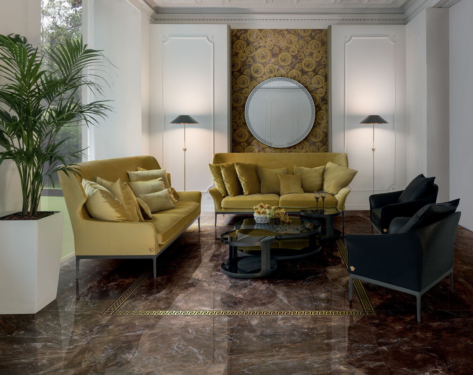 GALAXY BROWN Flooring By Versace Ceramics