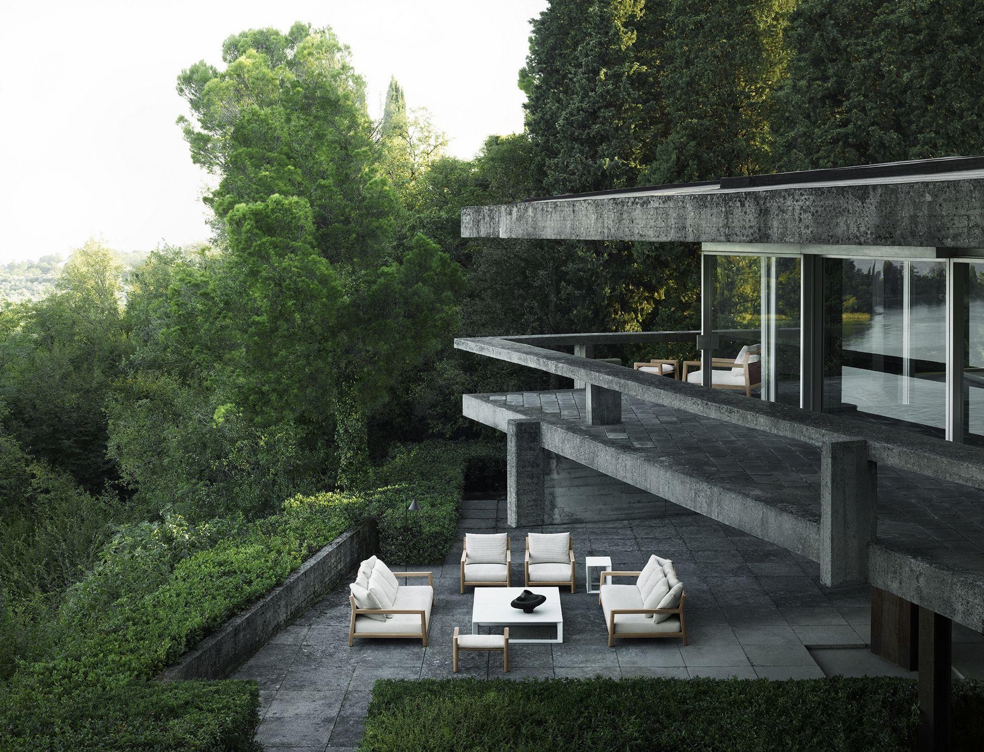 PABLO OUTDOOR | Garden armchair Pablo Outdoor Collection By B&B Italia ...