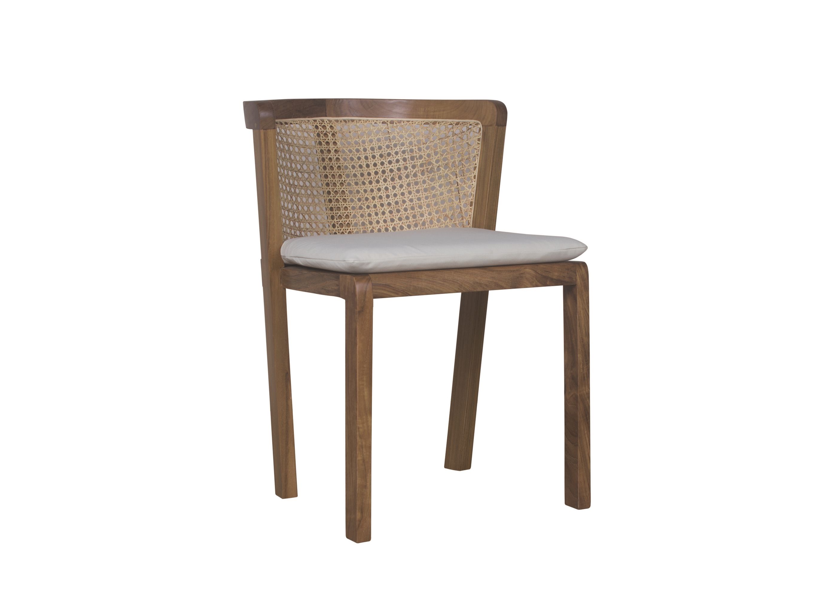 DUAL Rattan garden chair By Il Giardino di Legno