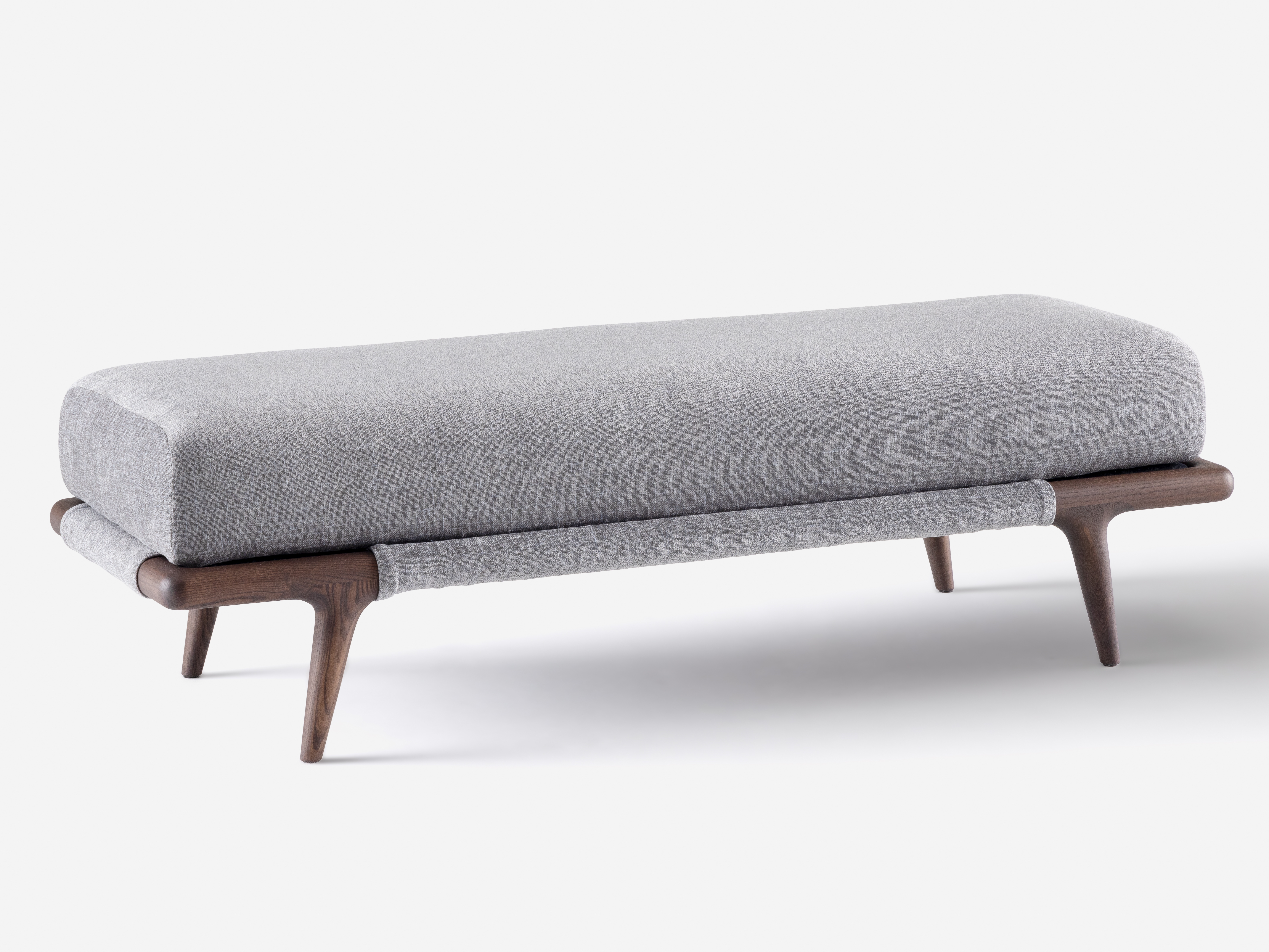 GAUDÍ Upholstered bench By Flou | design Matteo Nunziati