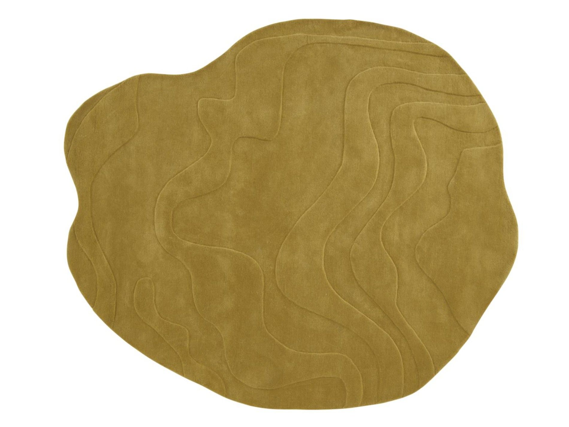 GAVRINIS 3 Solid-color handmade wool rug By Ligne Roset | design Pierre ...