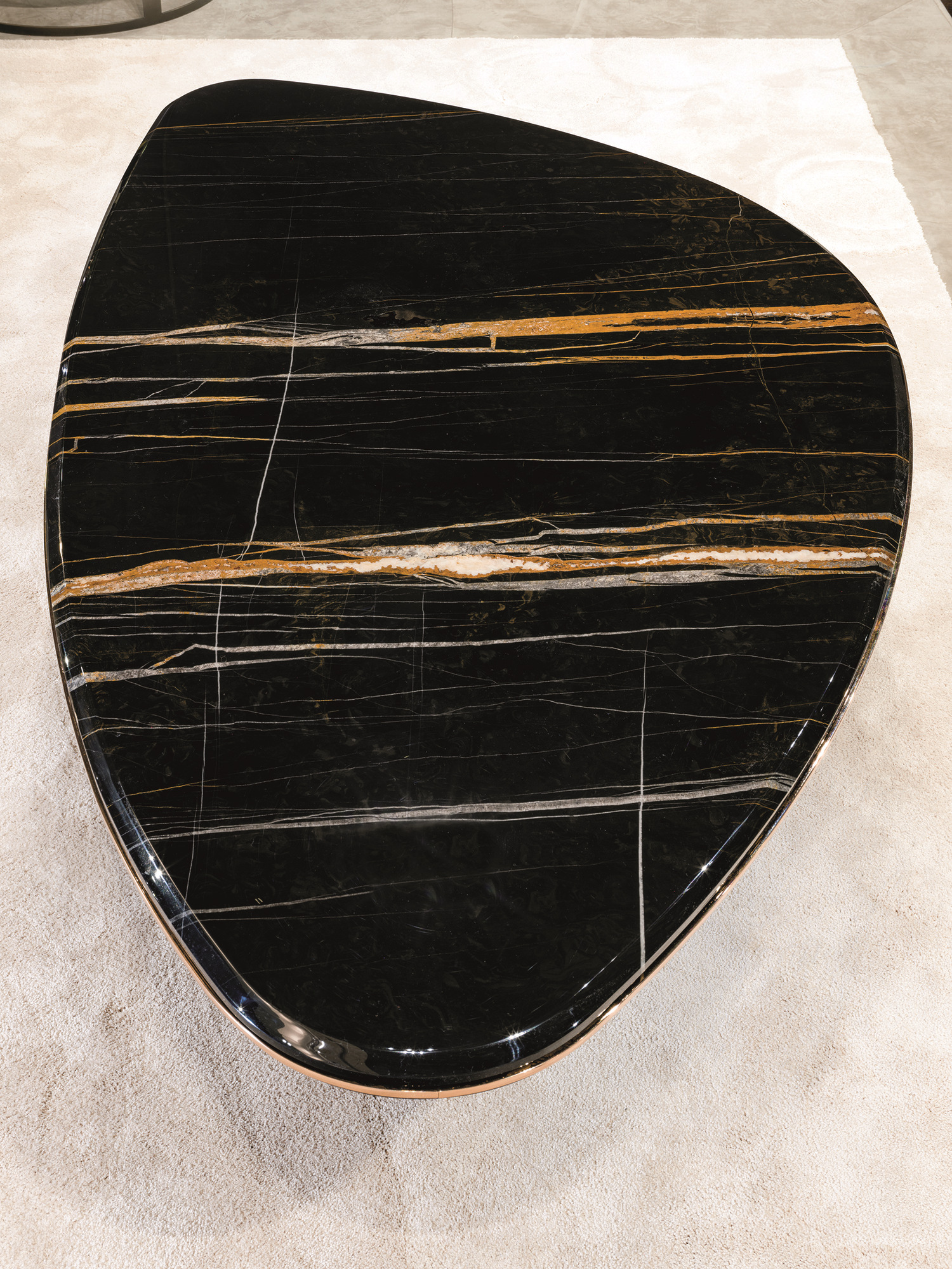 GEHRY | Marble coffee table Loveluxe - Illusion Collection By Longhi ...