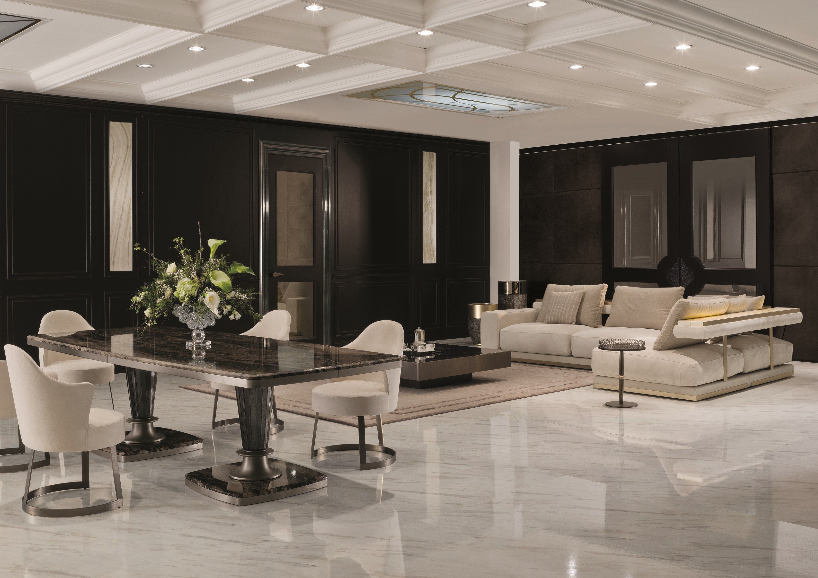 Rectangular marble table GEORGE | Rectangular table Loveluxe 2015 ...