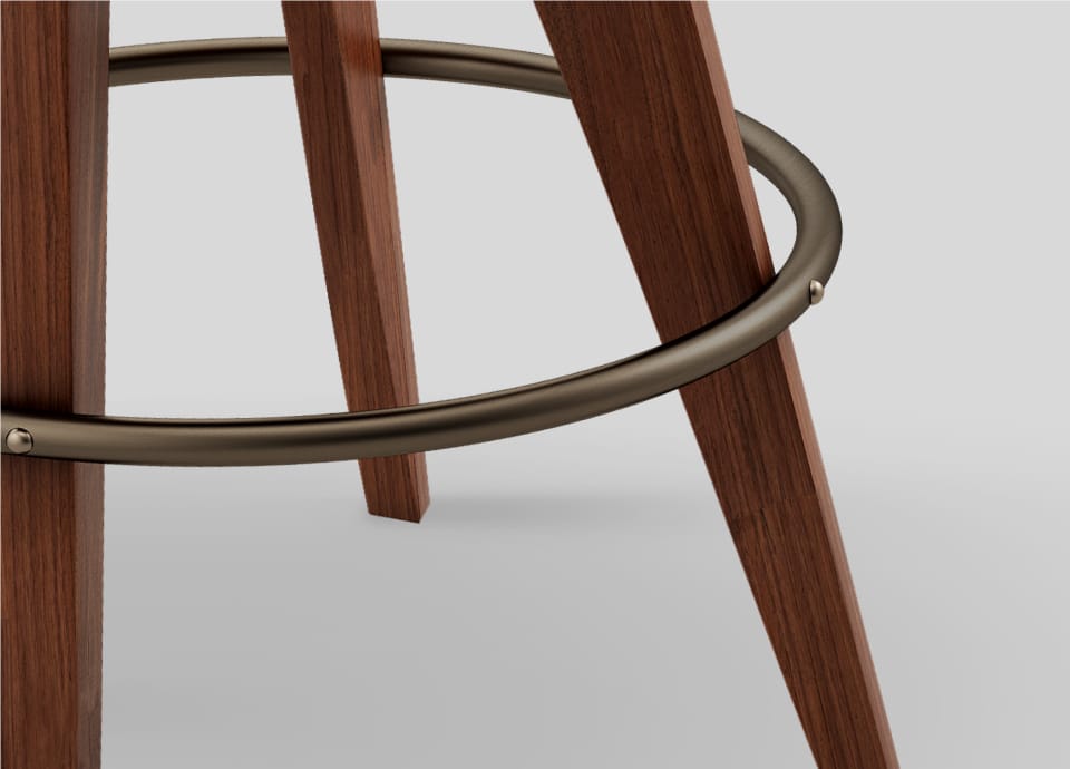 GEORGE | Stool By Wood Tailors Club