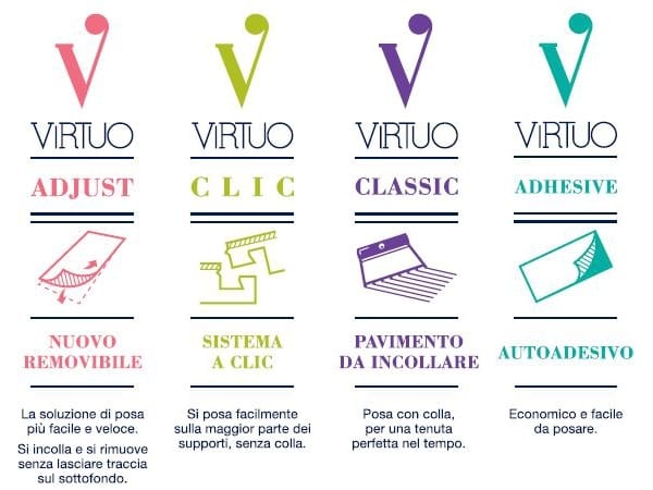 VIRTUO CLASSIC 55 Vinyl flooring with concrete effect By gerflor