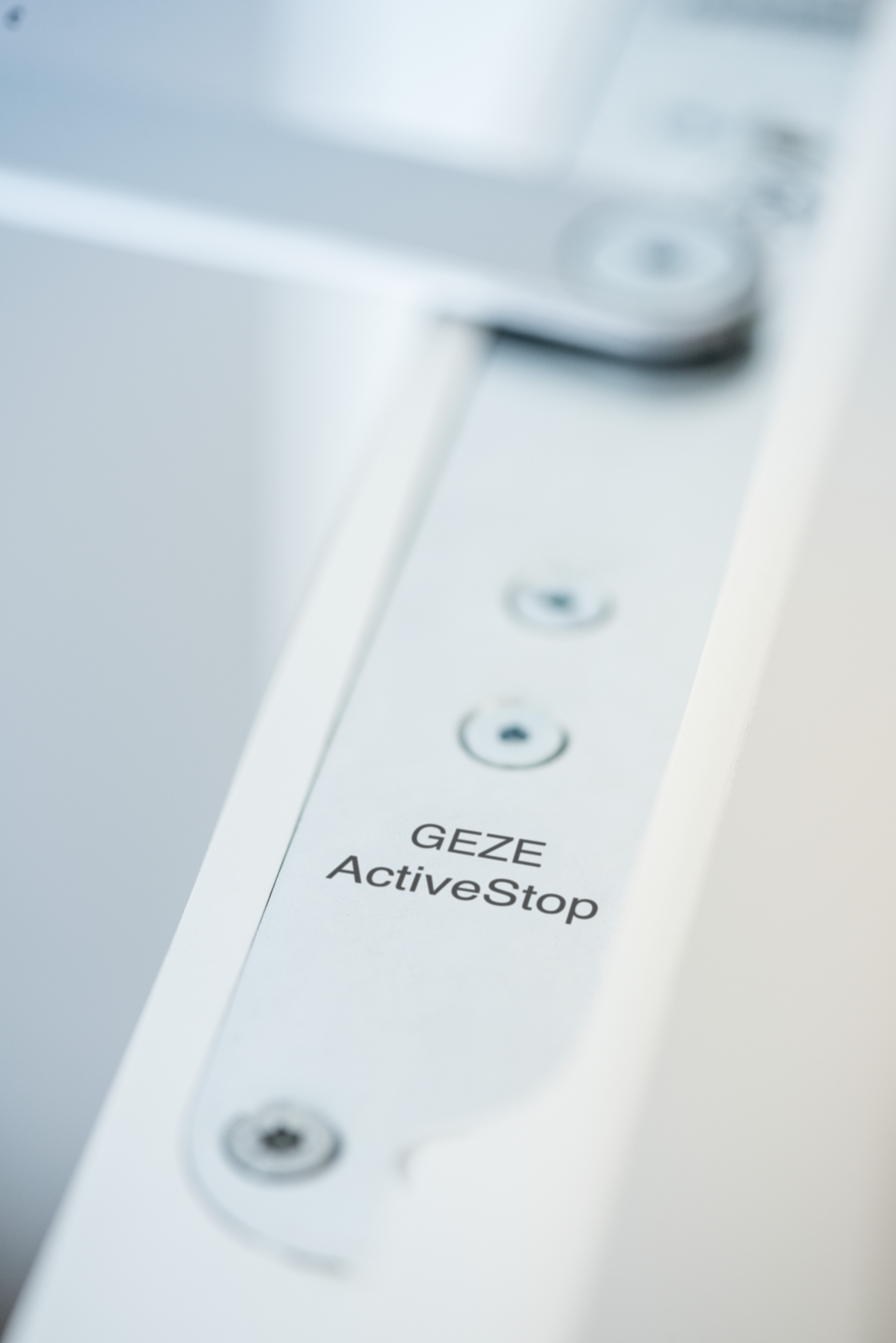 Integrated door damper GEZE ACTIVESTOP GEZE Activestop Collection By GEZE