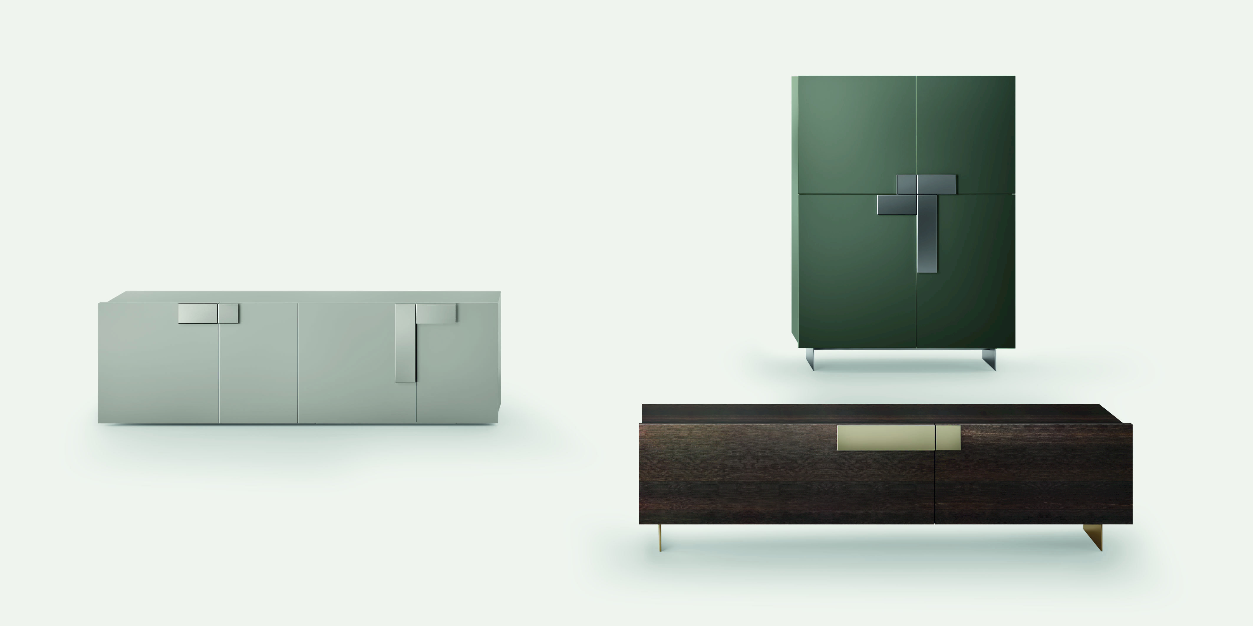 GINEVRA | Sideboard with flap doors Ginevra Collection By PIANCA