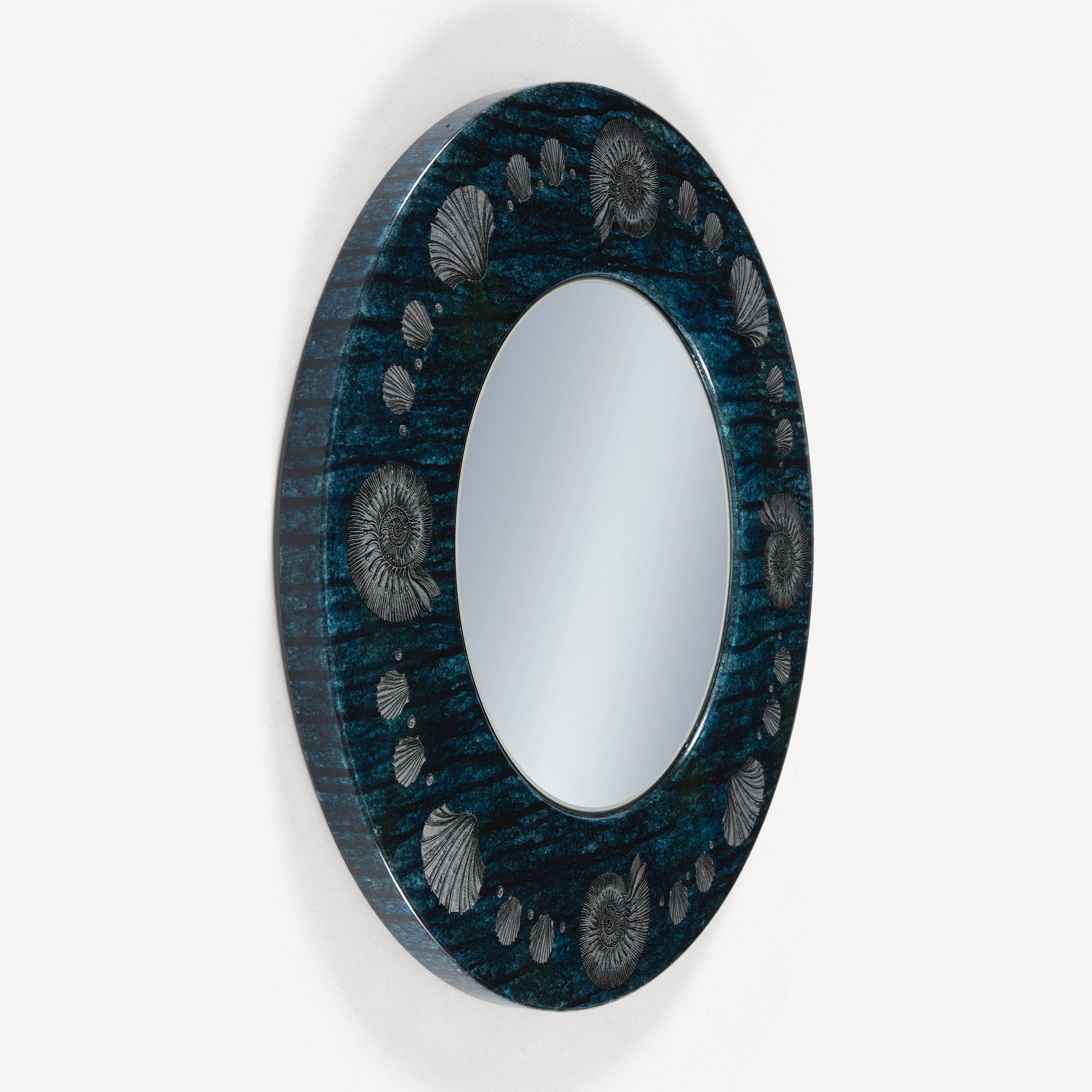 GIRO DI CONCHIGLIE Framed mirror By Fornasetti
