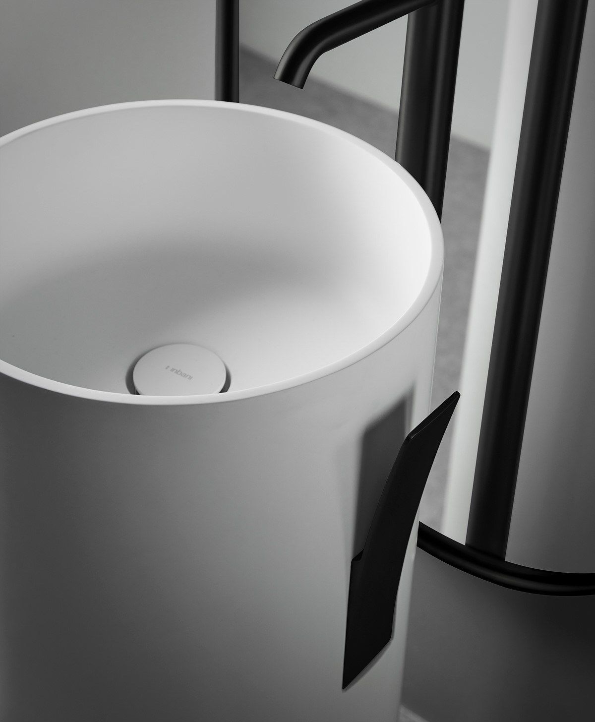 GIRO | Freestanding washbasin By INBANI design Ludovica + Roberto ...