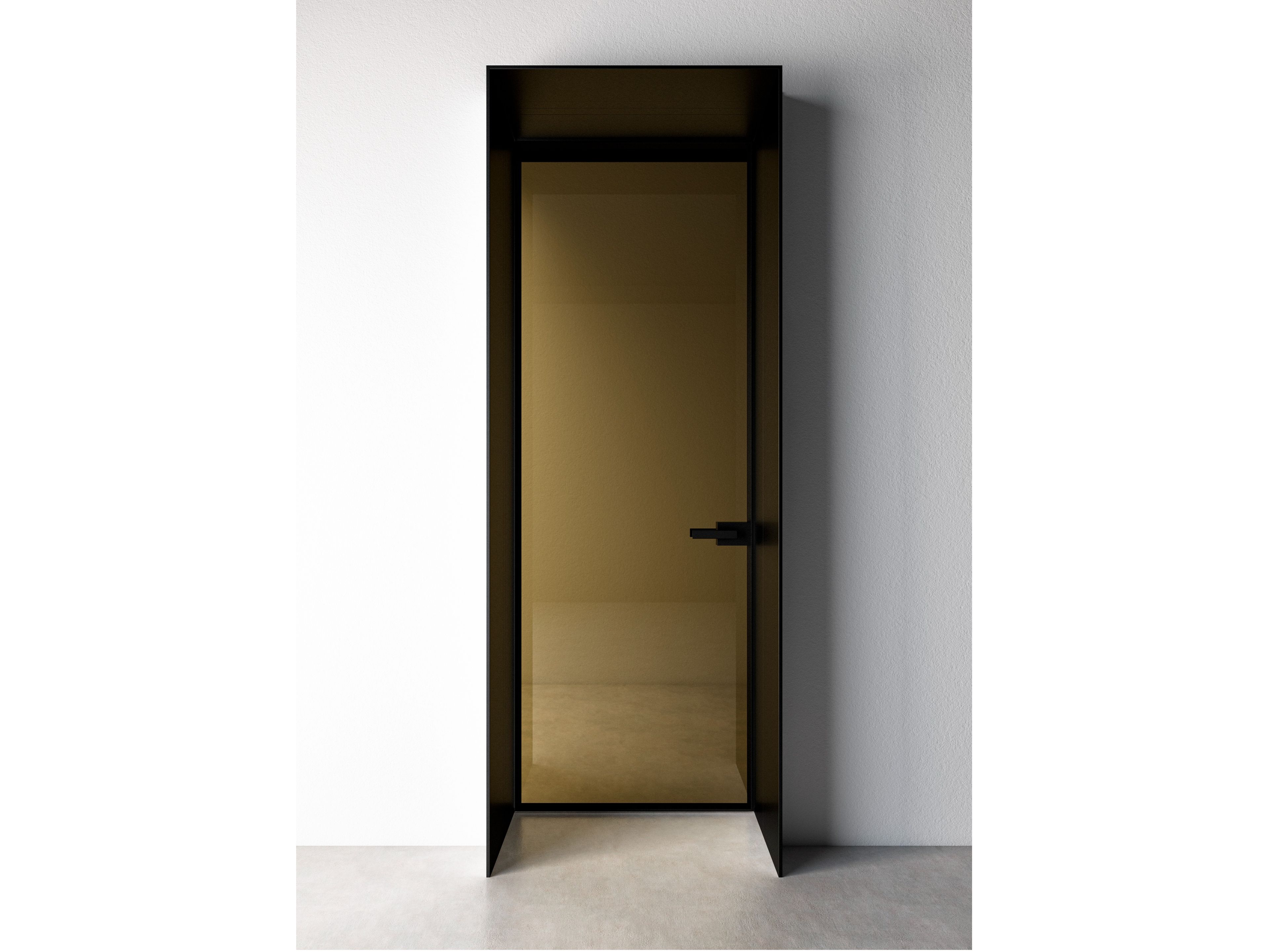 ENTRE-DEUX Hinged glass door By ALBED | design Alfonso Femia
