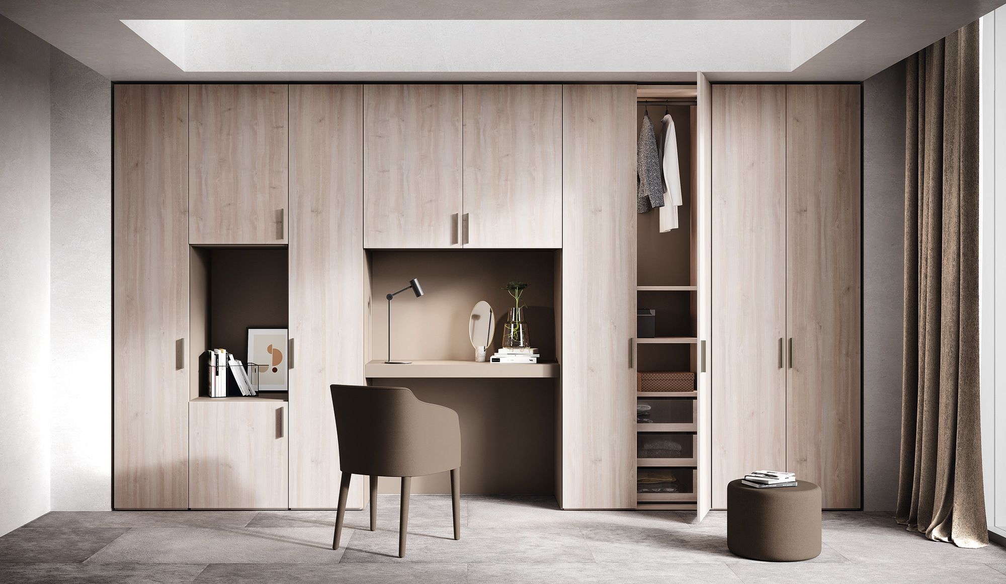 GOLF 2021 Wooden bedroom set By Colombini Casa