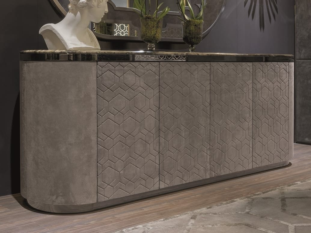 GORDON | Leather sideboard Loveluxe - Nobles Collection By Longhi ...