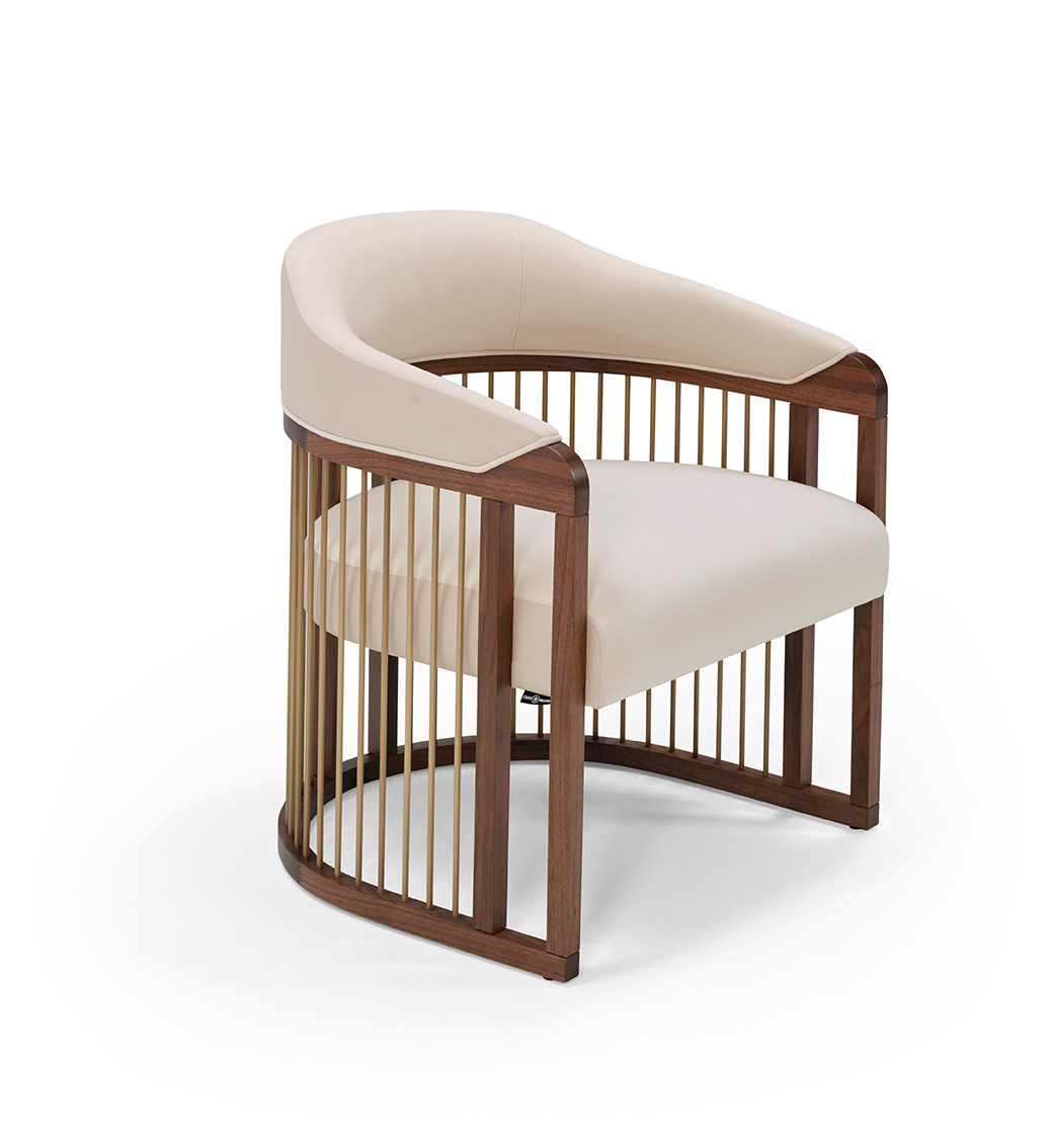 GRACE URBAN | Leather easy chair Leather easy chair with armrests By ...