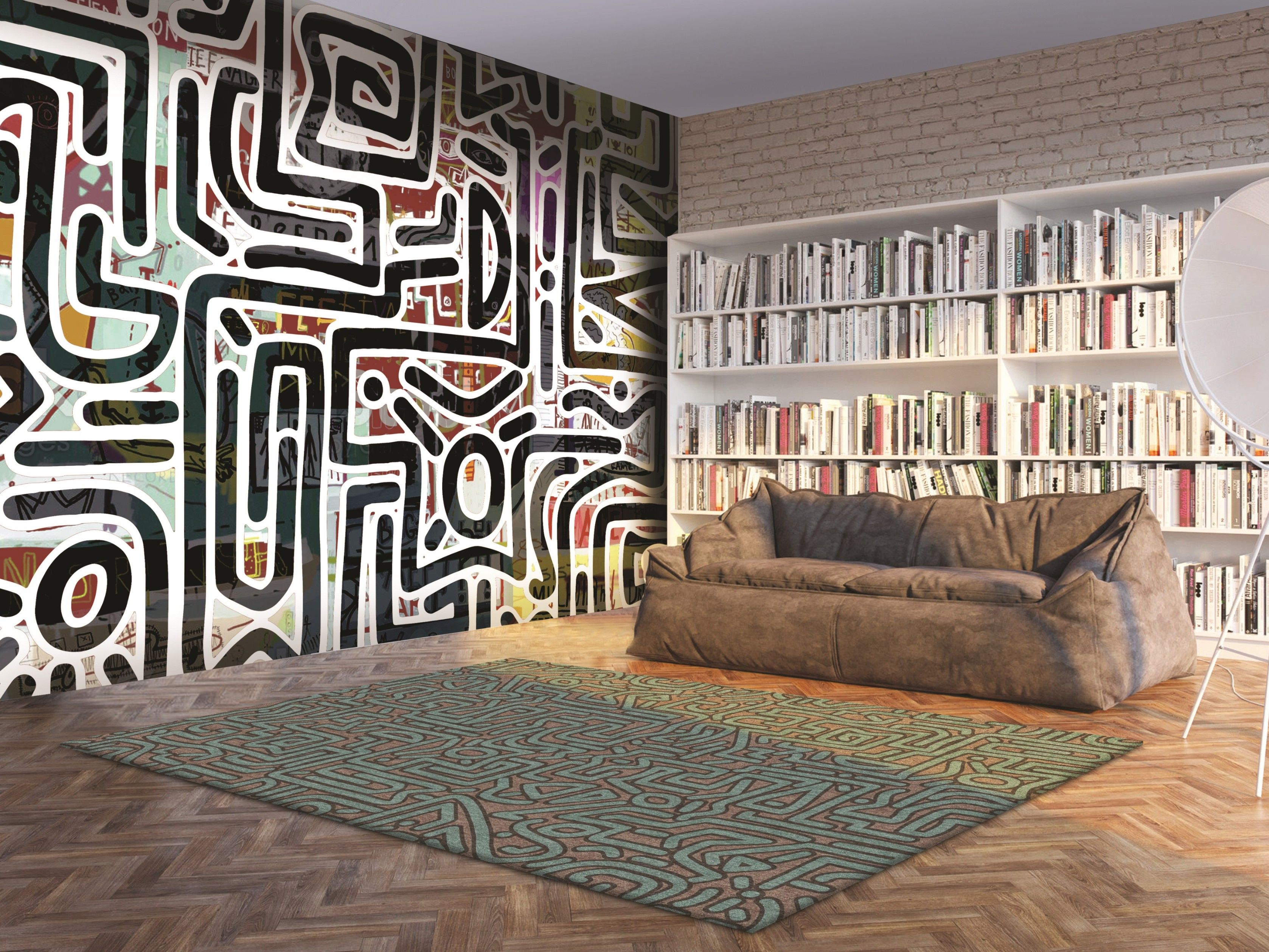 GRAFICA | Digital printing wallpaper Total Look Art Collection By AGENA