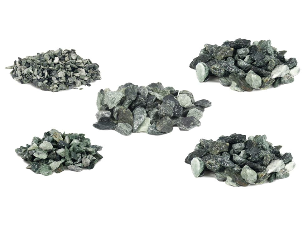 Natural stone decorative chipping CRUSHED ROCK ALPS GREEN By ...