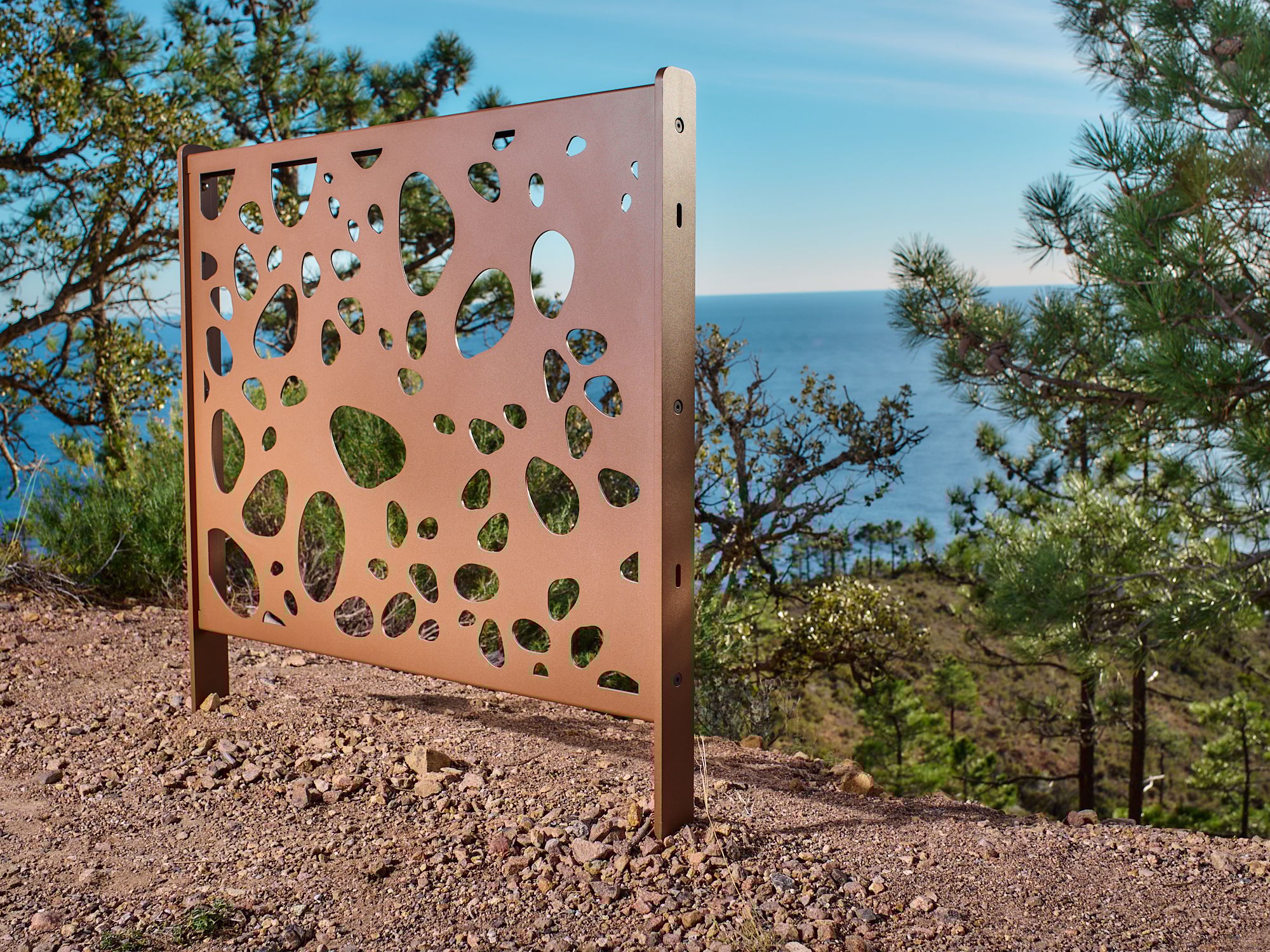 GREEN PALACIO | Fixed barrier By CYRIA design Louis De Merindol