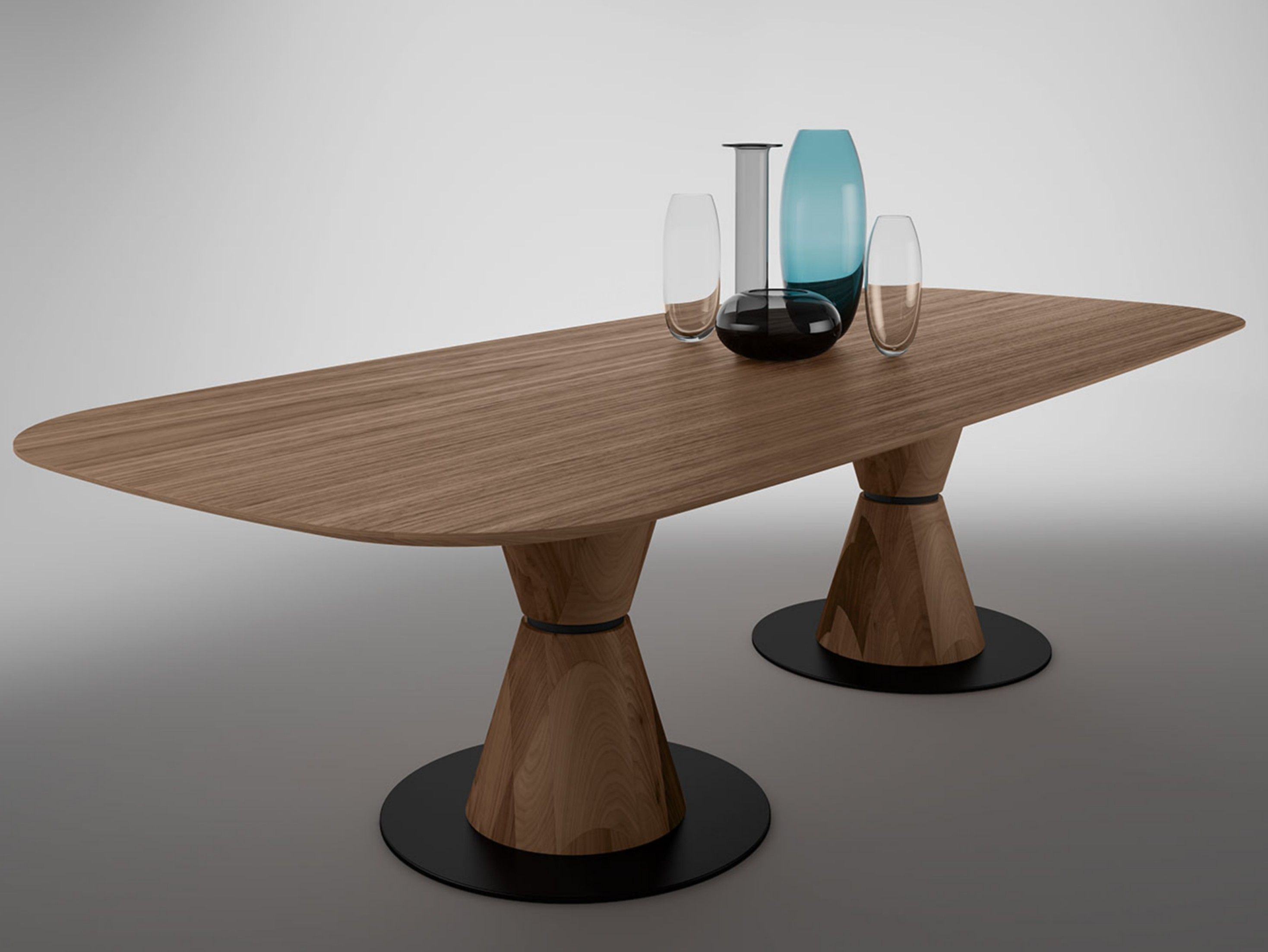 GROOVE TWO | Wooden table By EXENZA