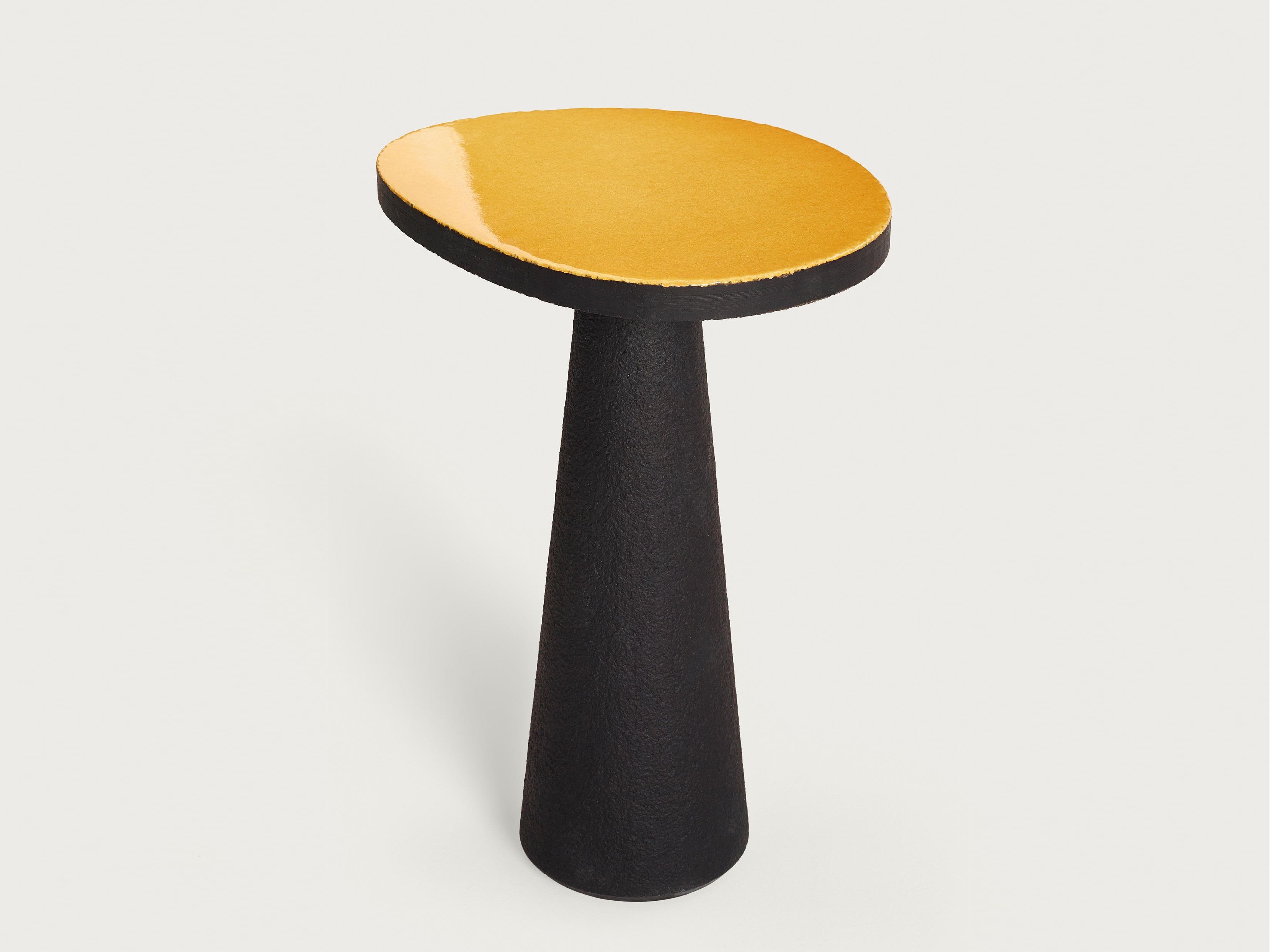 Lava stone side table GUE’RIDON TABLE Etna Stone Table Collection By ...