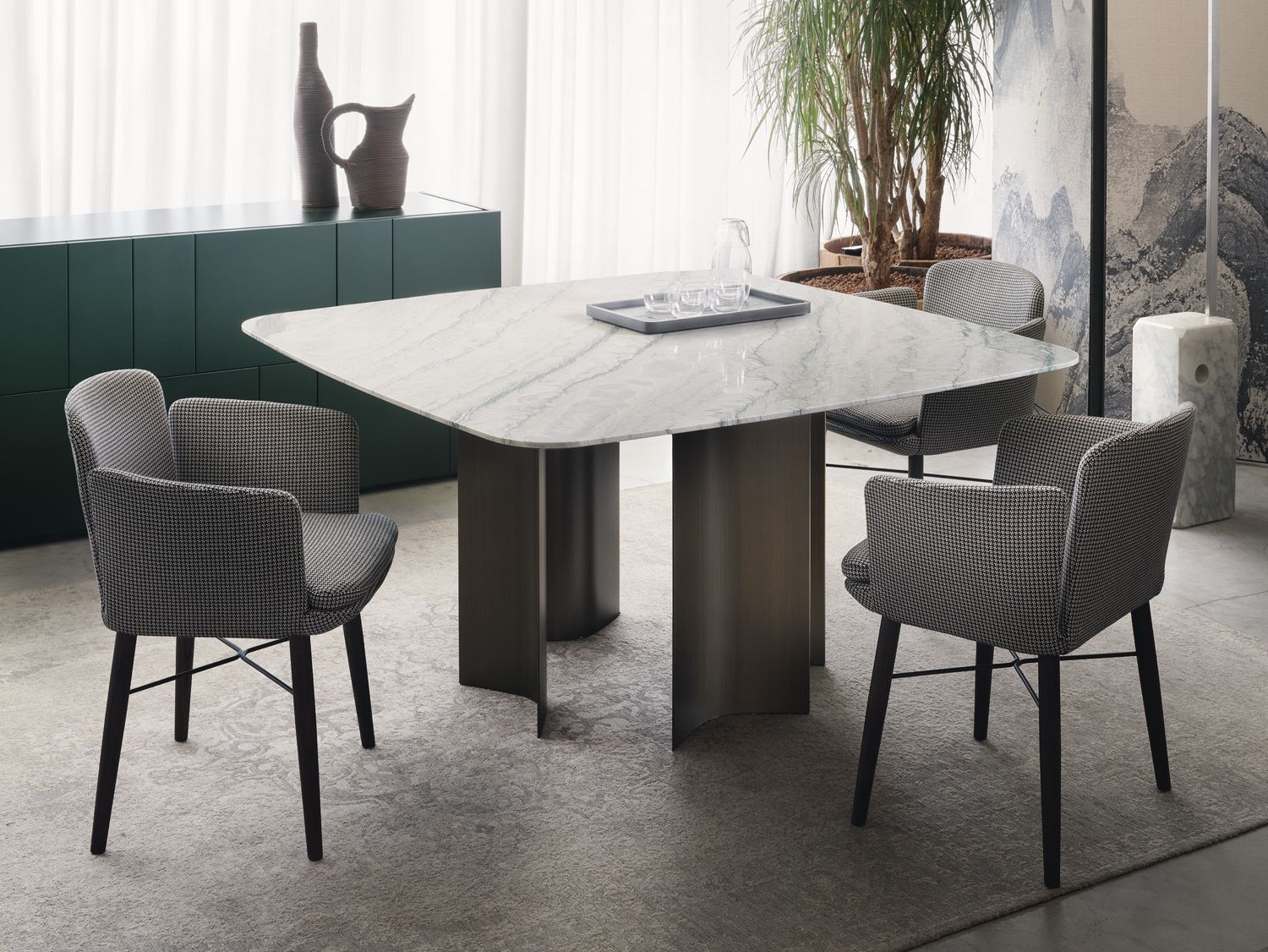 GULLWING | Mesa quadrada By Lema design Gabriele & Oscar Buratti