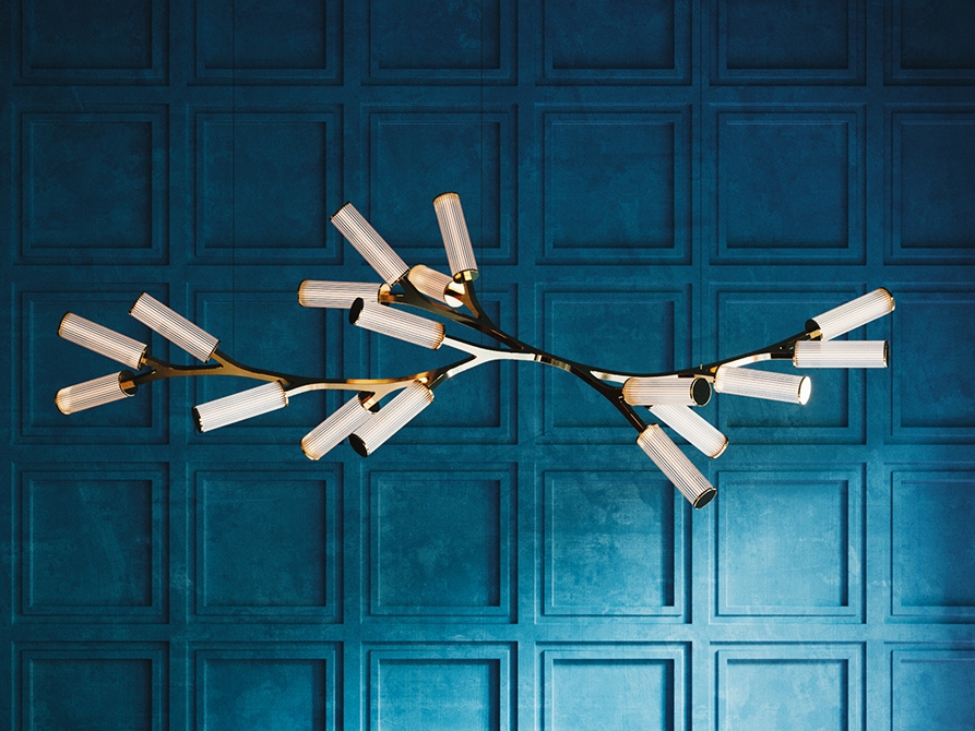 LED pendant lamp HAARA SEVENTEEN By Cameron Design House