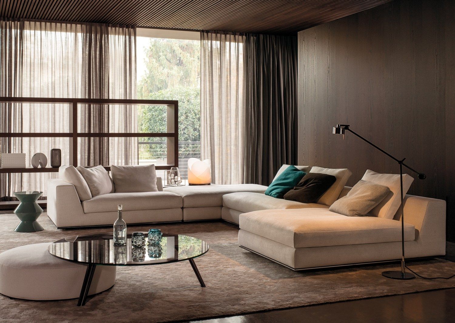 HAMILTON Fabric sofa By Minotti | design Rodolfo Dordoni