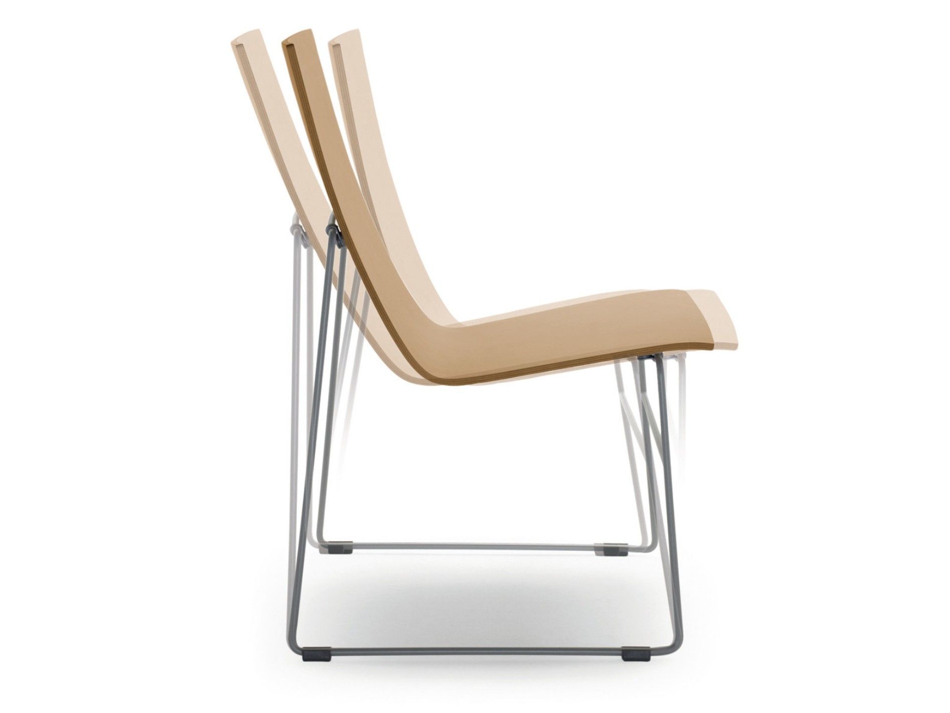 HAMMOK | Chair Stackable wooden chair By Sellex | design Burkhard Vogtherr