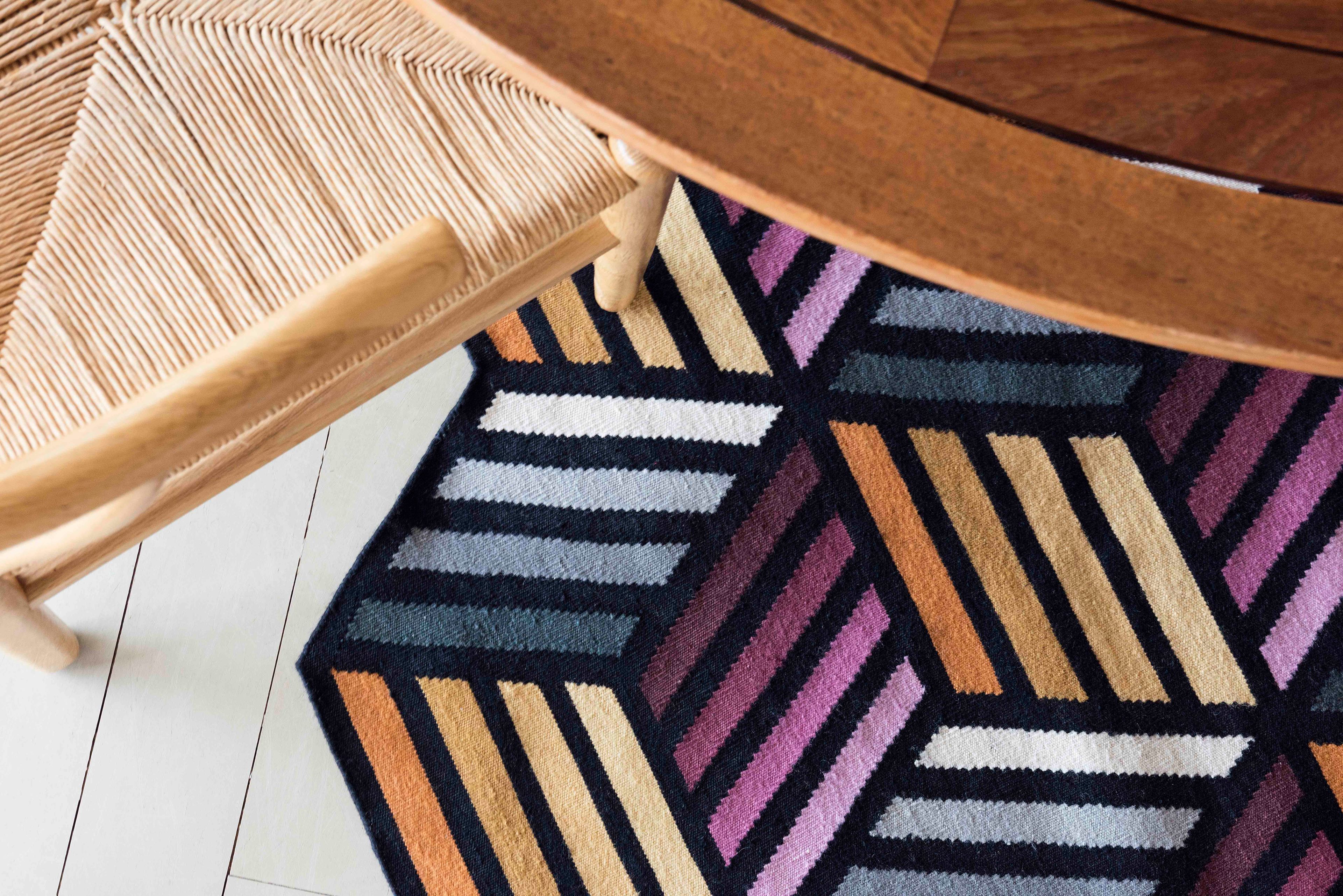 HEXAGON Rug By GAN