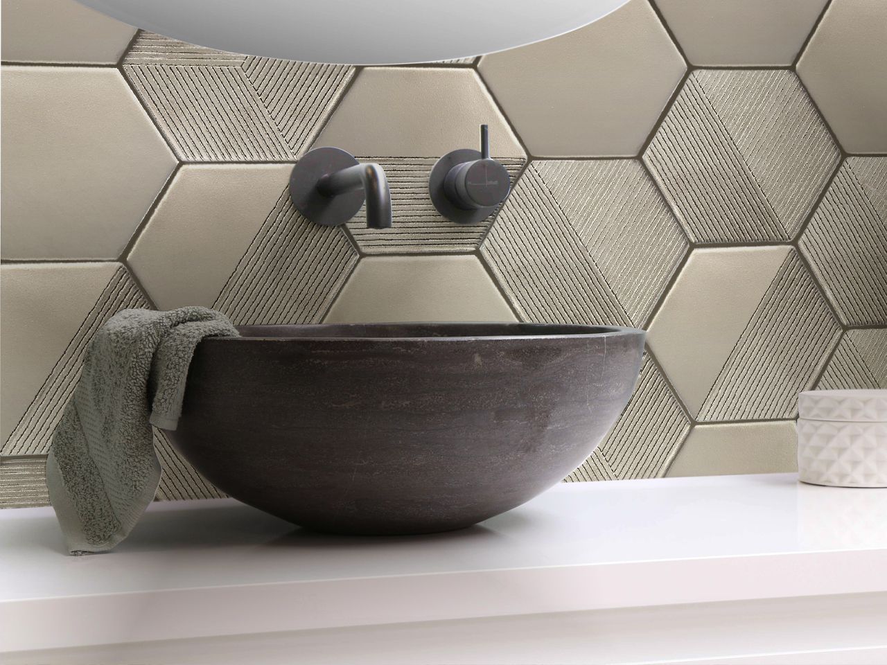 HEXAGON Revestimiento de pared By ROCED