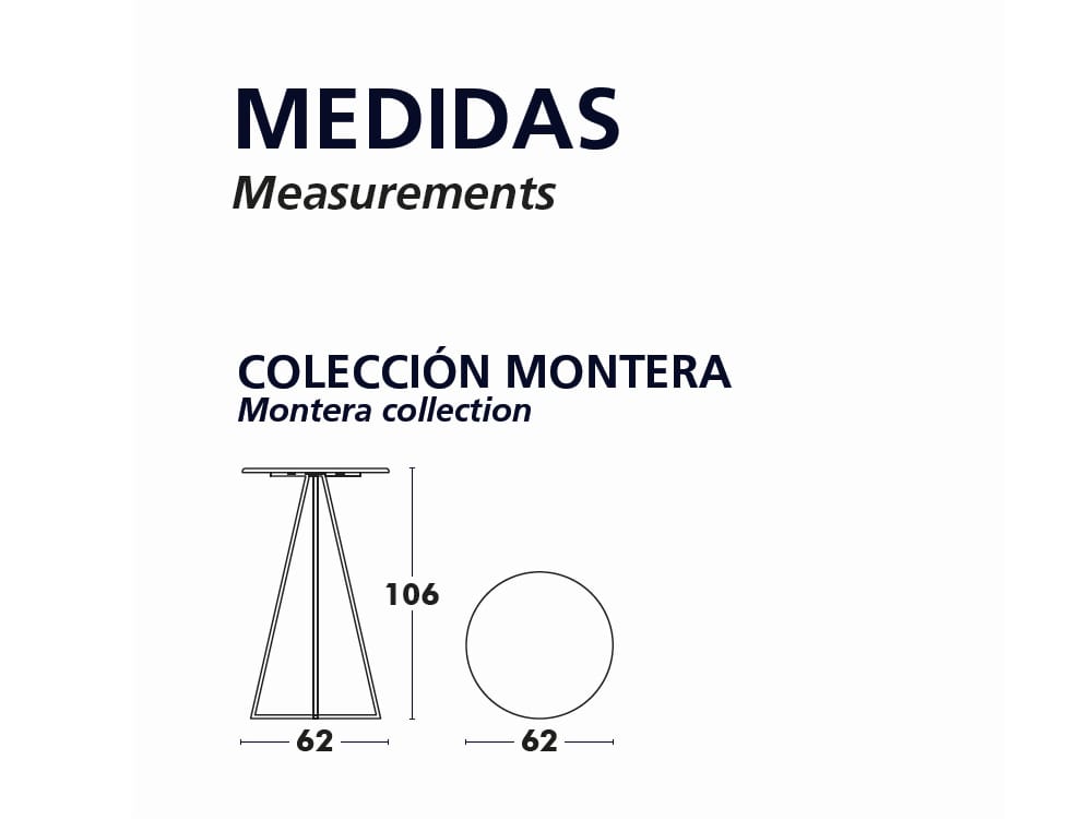 MONTERA | High table Montera Collection By Altinox design Sergio ...