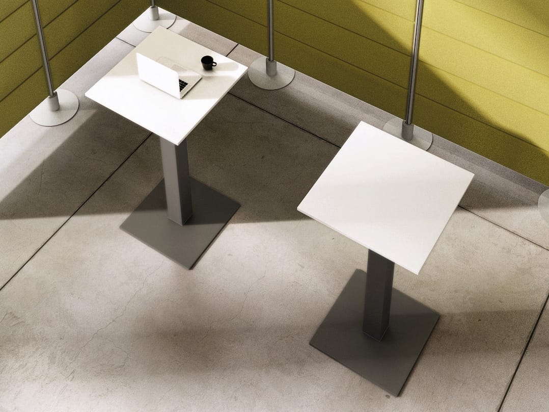 GLAM Square wooden high table By Styloffice