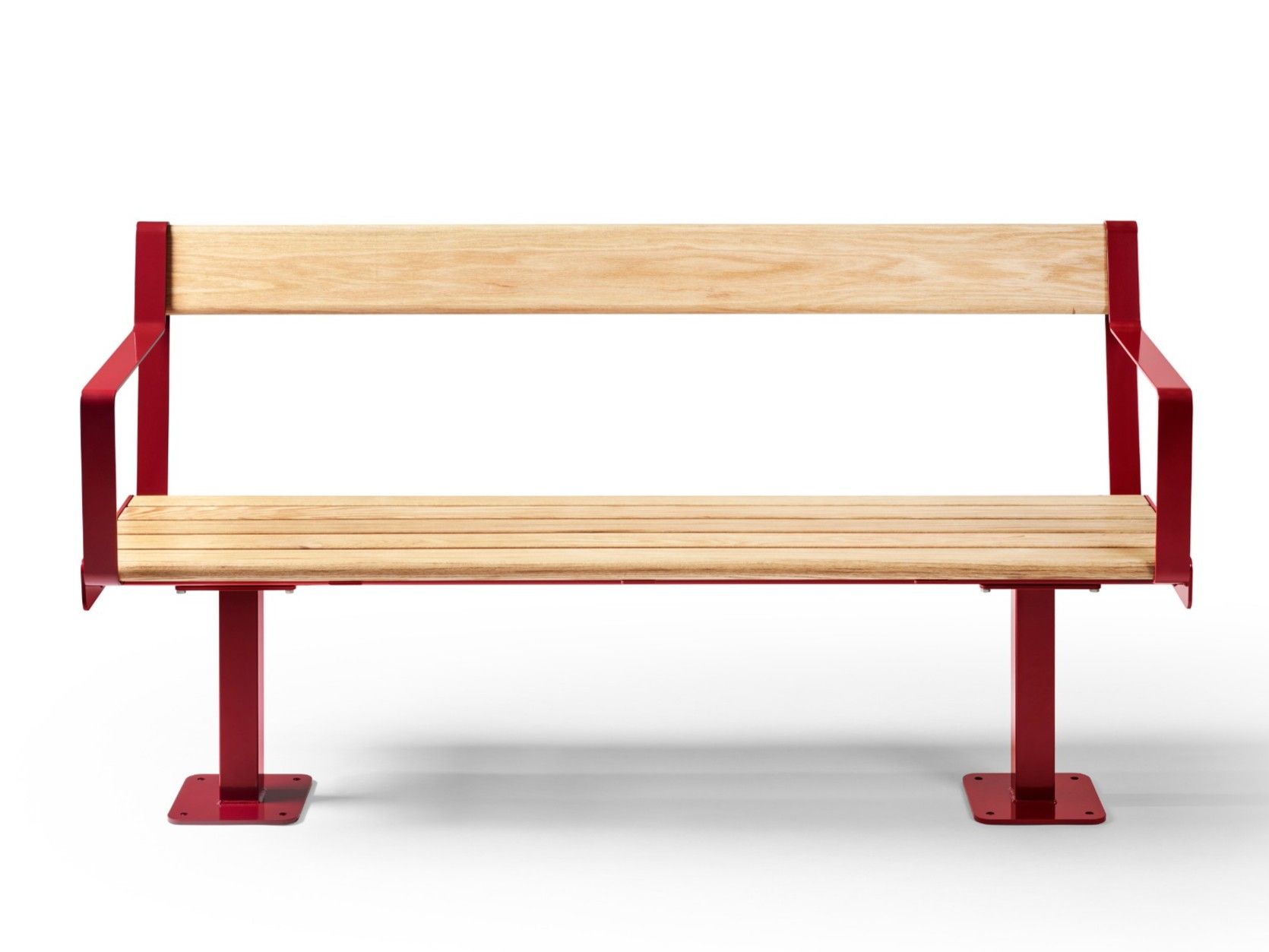 HIGHBENCH | Bench with back By Nola Industrier design Mats Aldén