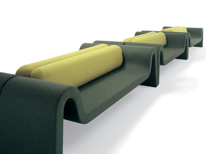 LONGWAY F | Banco con respaldo Colección Longway By Segis diseño ...
