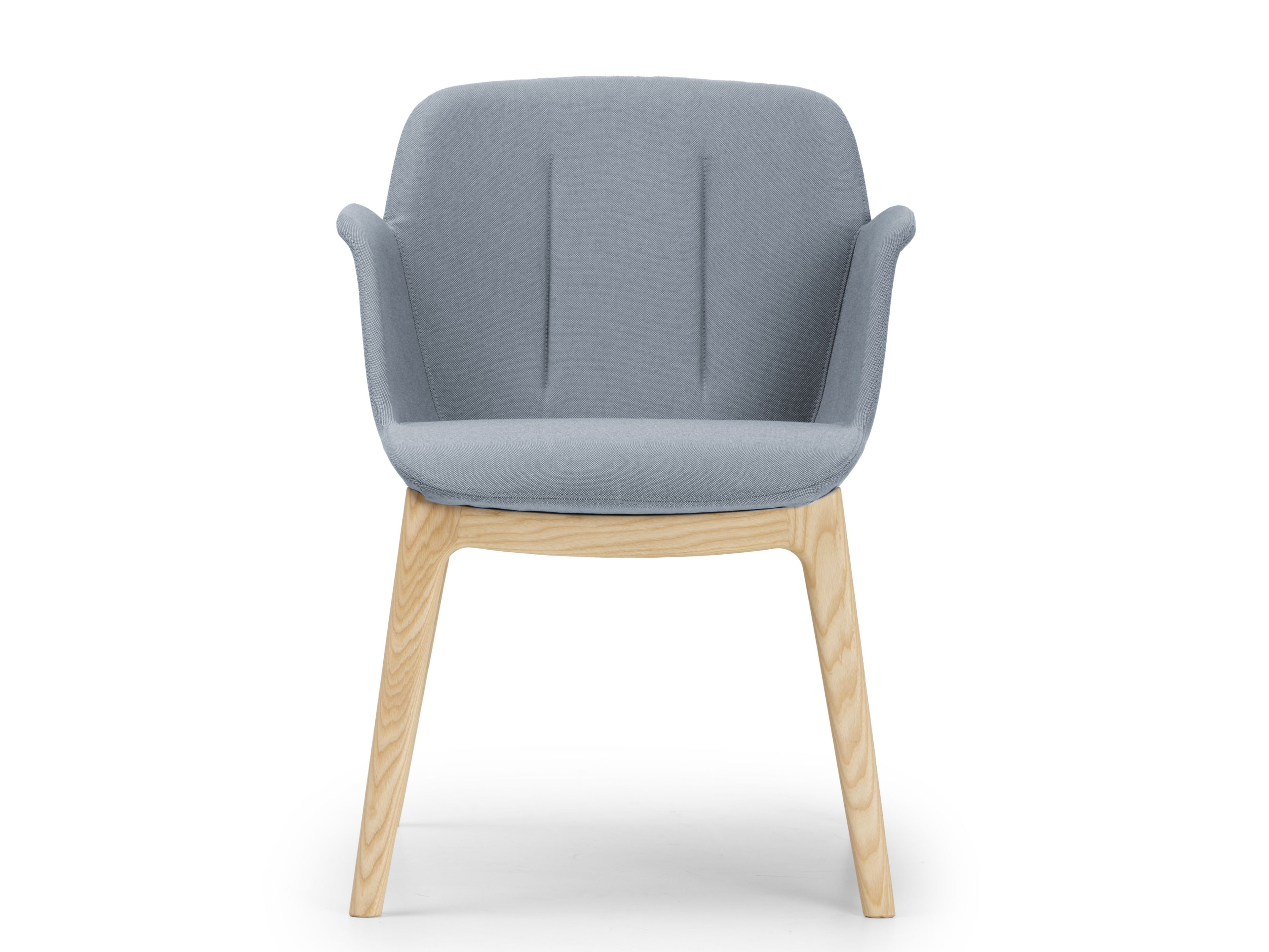 HIVE Fabric chair with armrests By True Design | design Favaretto&Partners