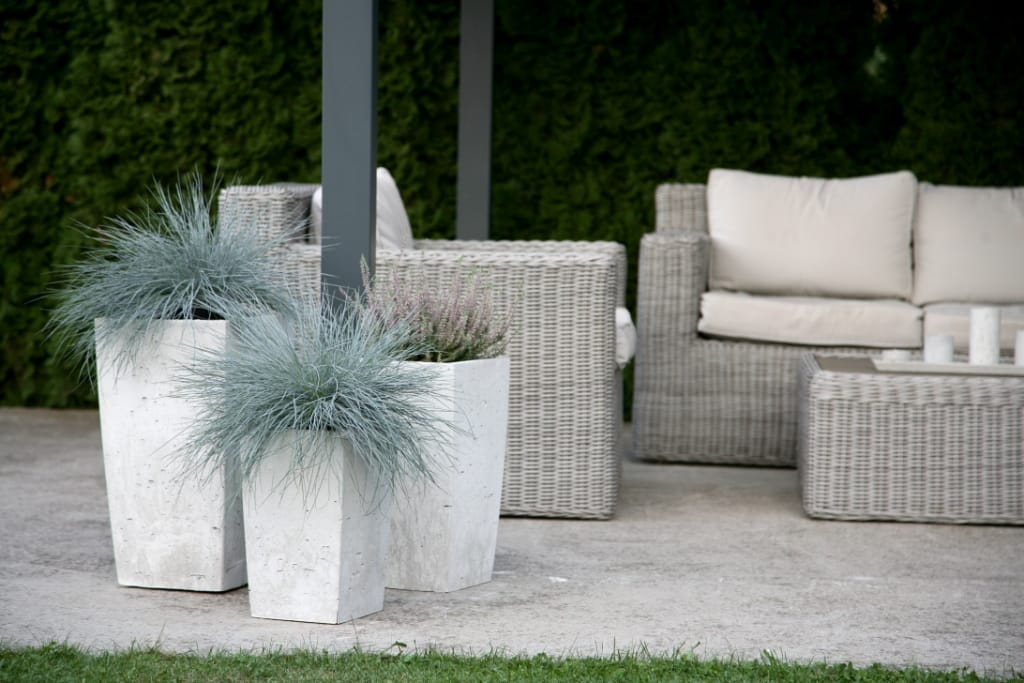 Concrete garden vase / vase HK By betton design Bronislav Javora