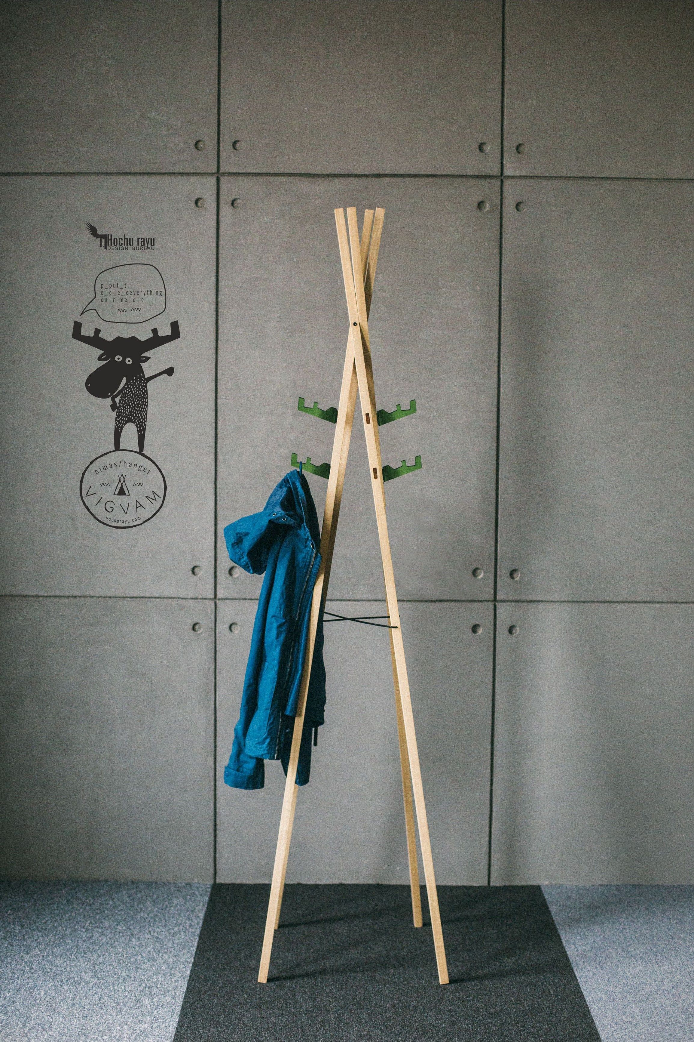 Appendiabiti HOCHU RAYU - VIGVAM Oak By Archiproducts.com