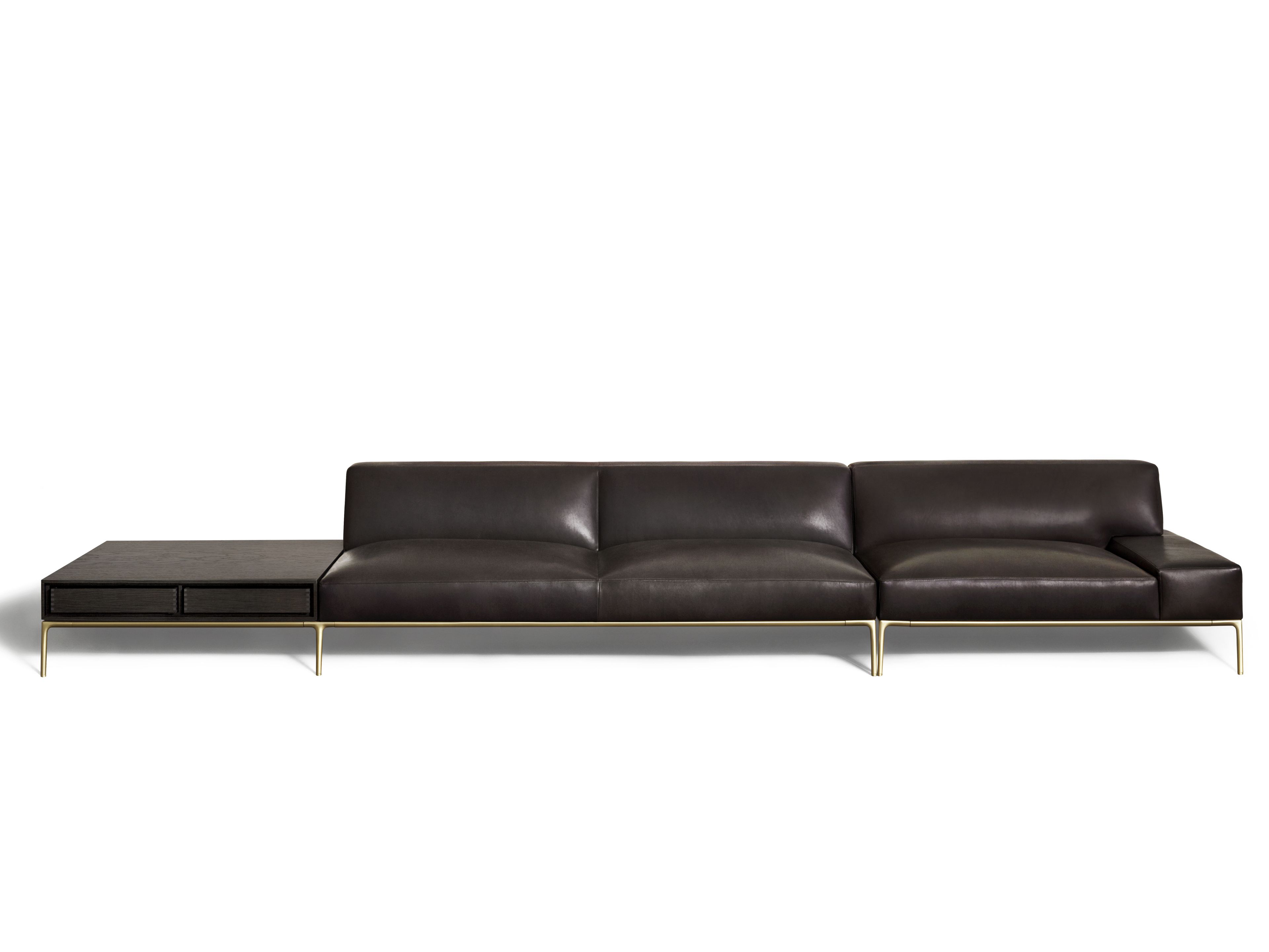 HORIZONTAL SOFA ĒDITION | Leather sofa By DE PADOVA