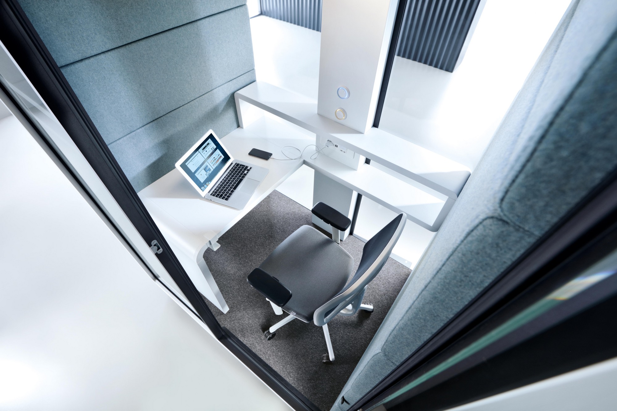 Acoustic office booth hushWork Hush Collection By Mikomax Smart Office